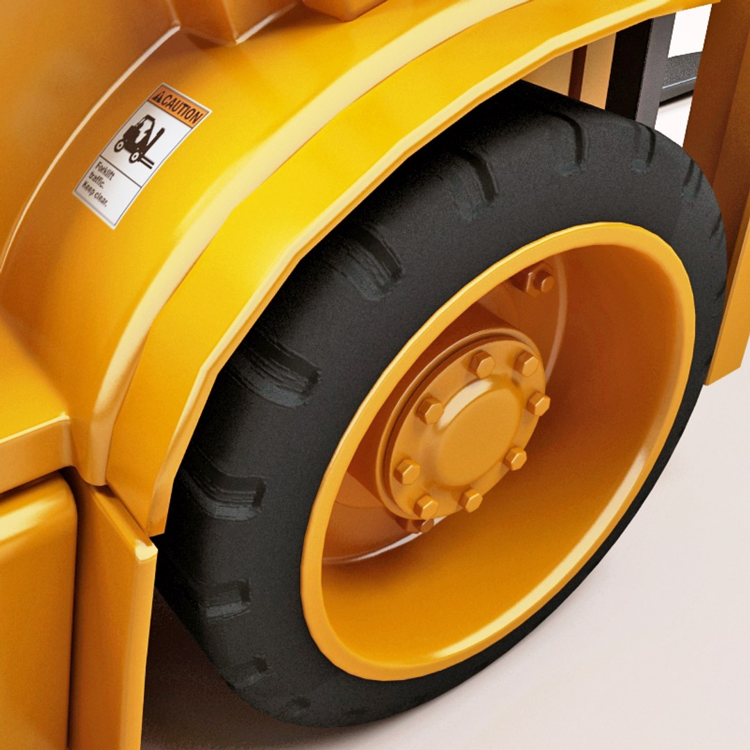 3ds max forklift hyster s60xm v2