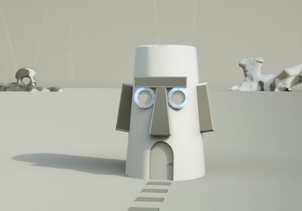 modelo 3d Casa de Calamardo - TurboSquid 1602115