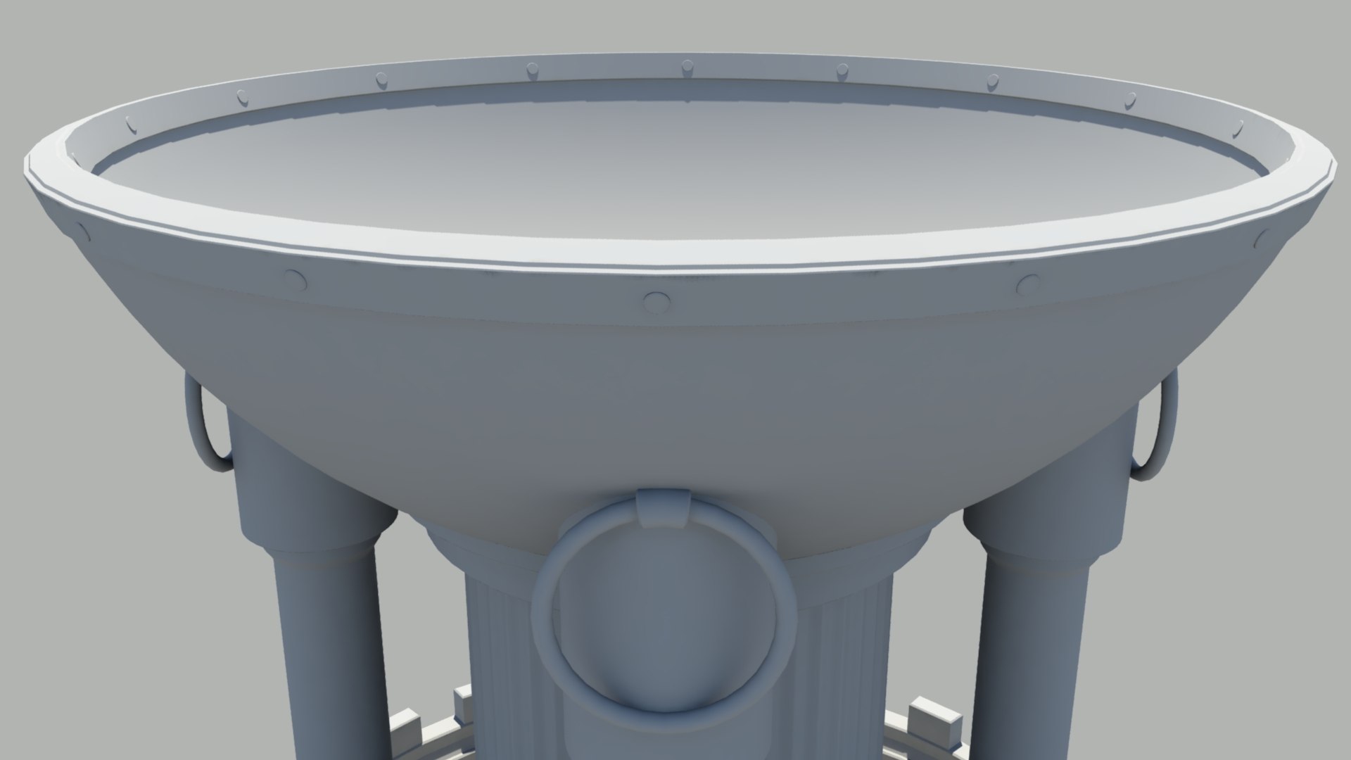 Stone Brazier 3d Obj