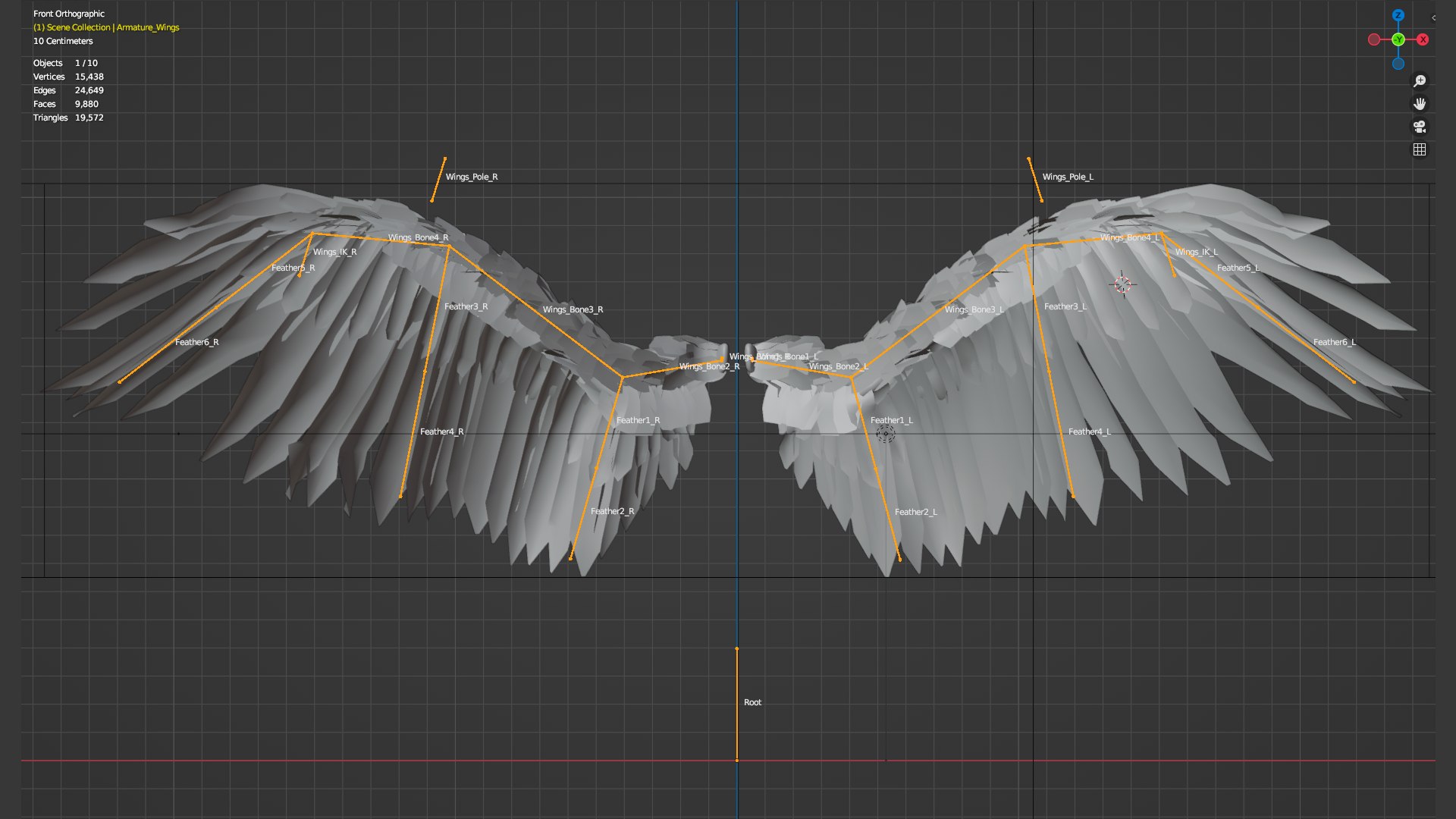 Angel Wings Model - TurboSquid 2378684