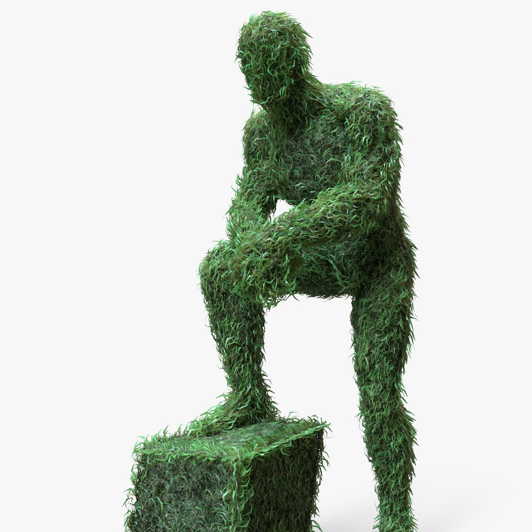 3D Human Topiary Garden Sculptures Model - TurboSquid 1917879