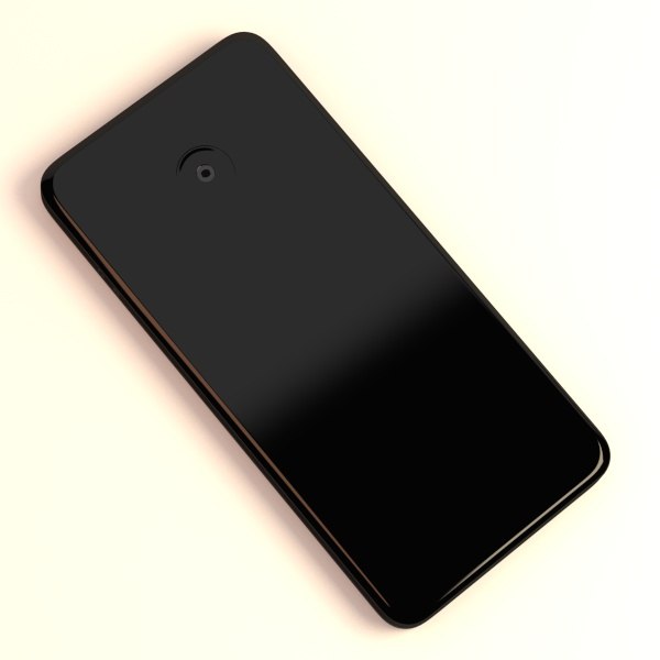 3d model generic touchphone