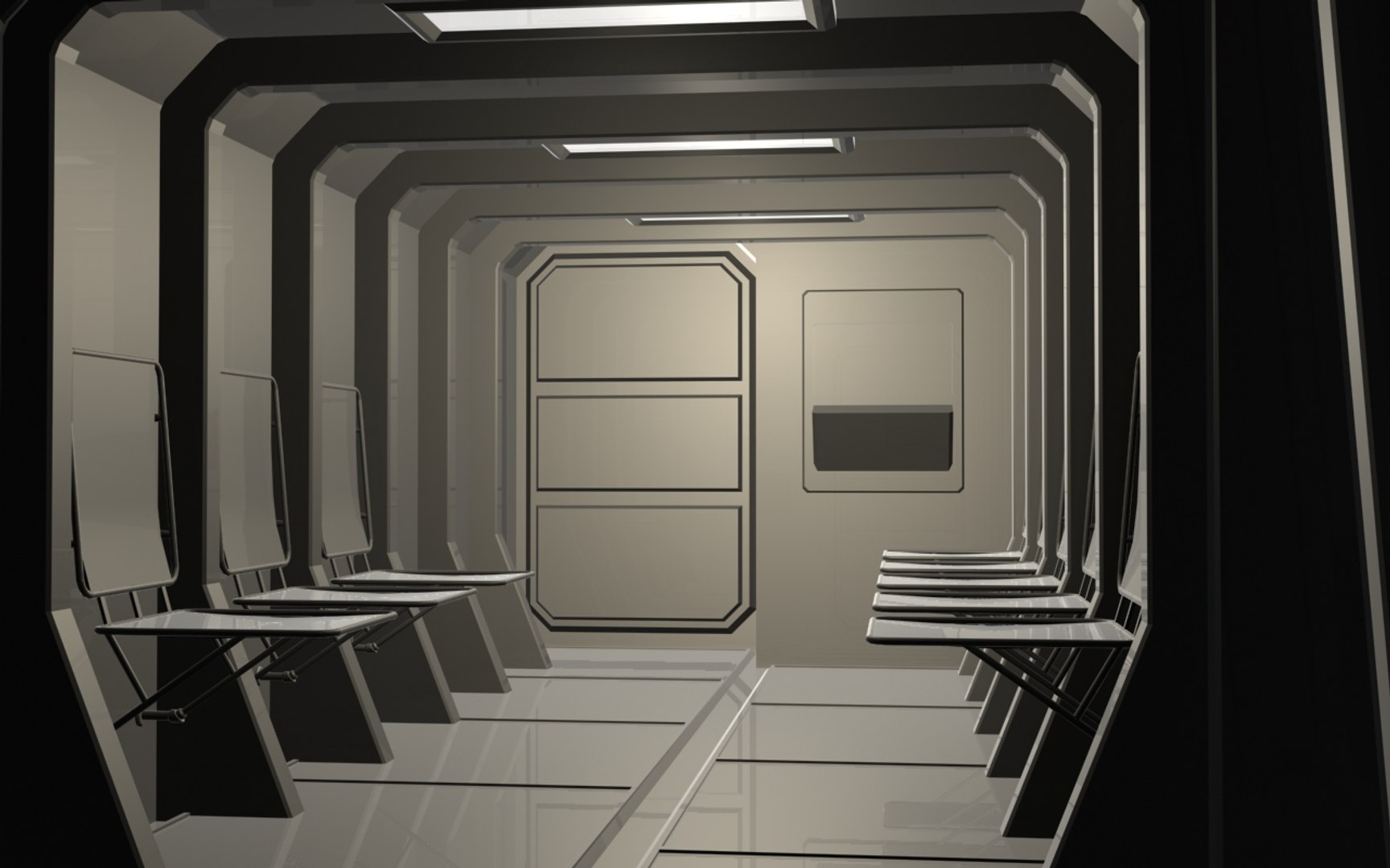 3ds max armored train maglev