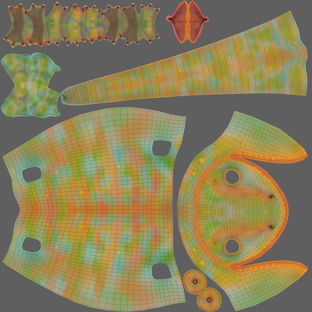 Chameleon 3D Model - TurboSquid 1986499