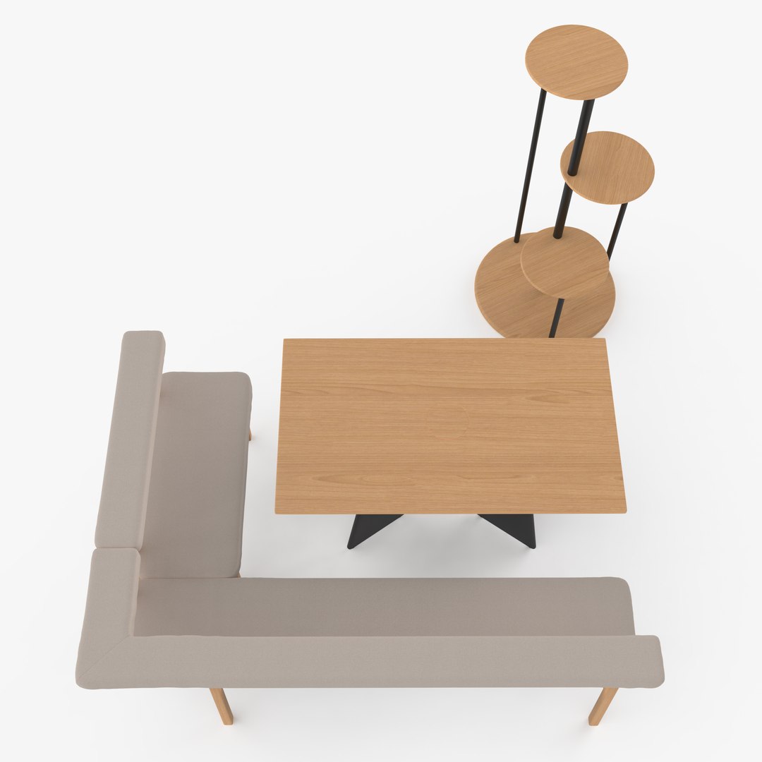 Cat-friendly Table 3D Model - TurboSquid 1785572
