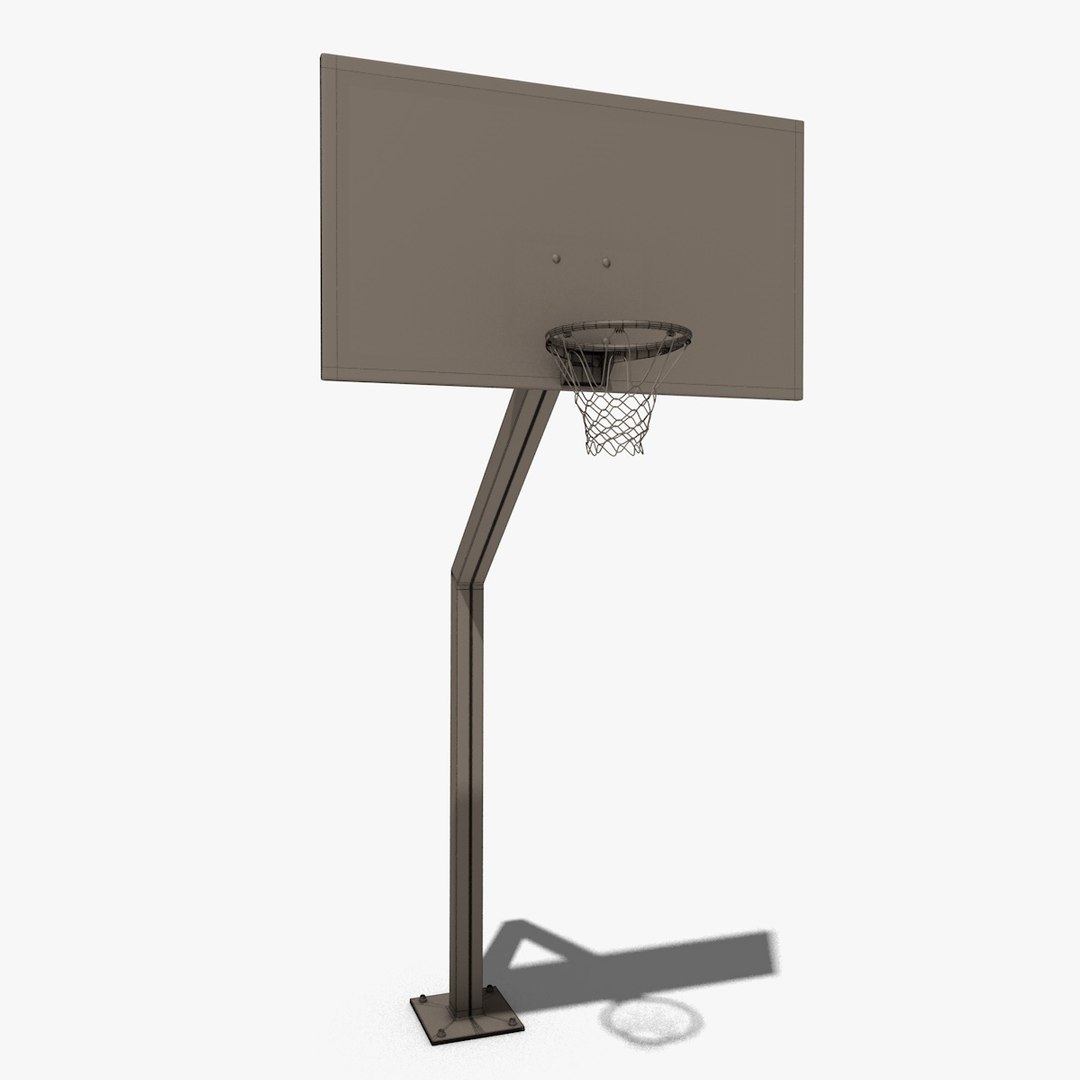 Basket Backboard 3d Model