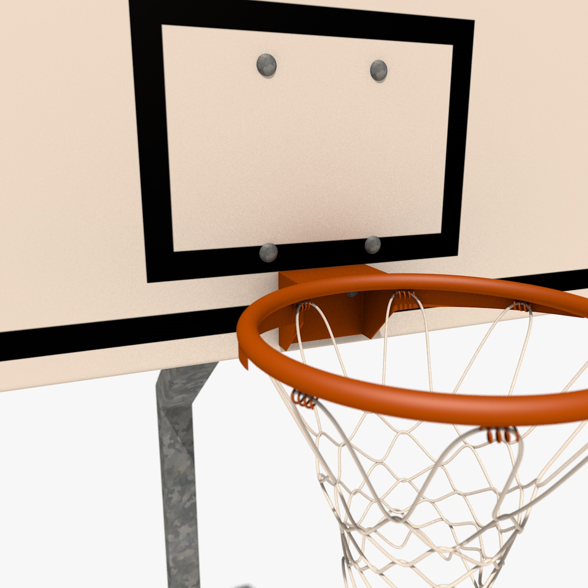 basket backboard 3d model
