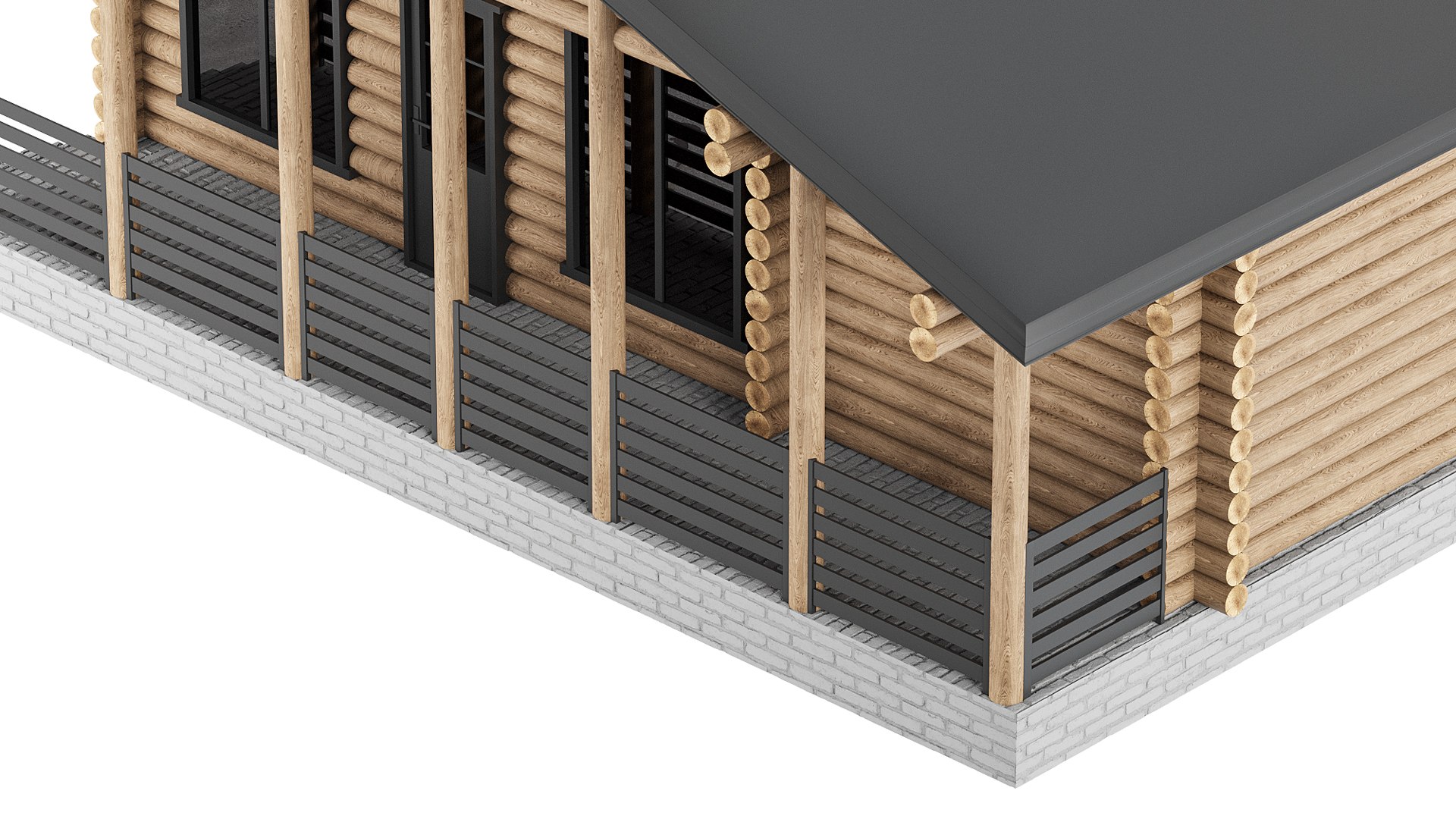 3D Model Home Design 24 For Exterior - TurboSquid 2396333