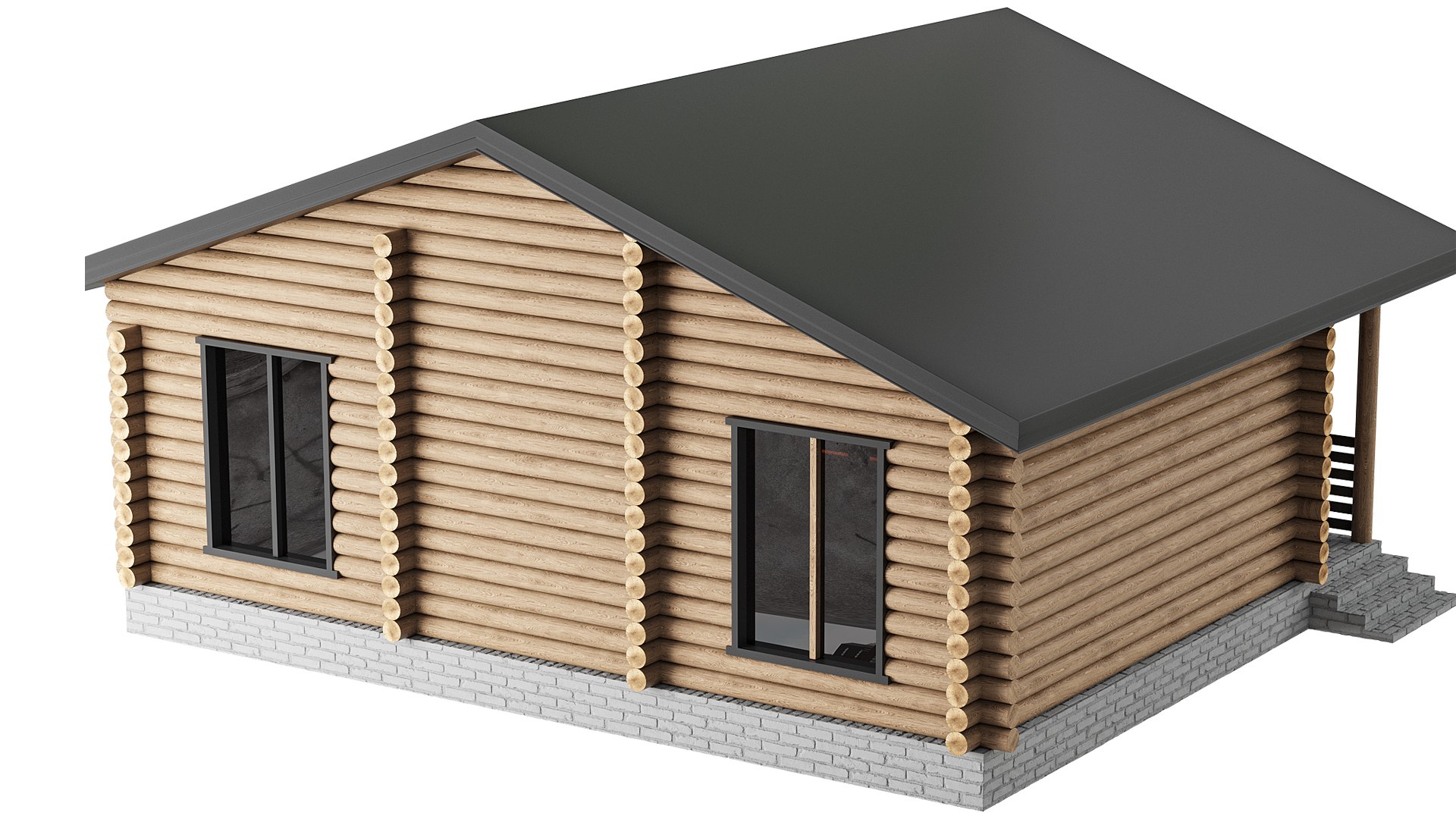 3D Model Home Design 24 For Exterior - TurboSquid 2396333