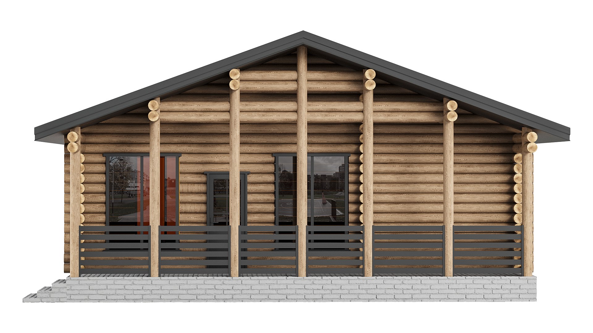 3D Model Home Design 24 For Exterior - TurboSquid 2396333