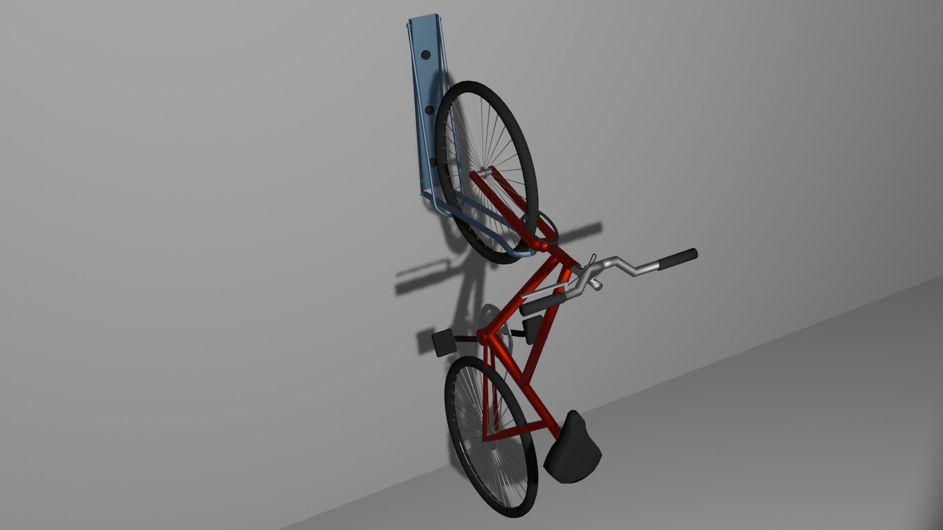 Vertical Bicycle Stand BLEND 3D Model - TurboSquid 2329095