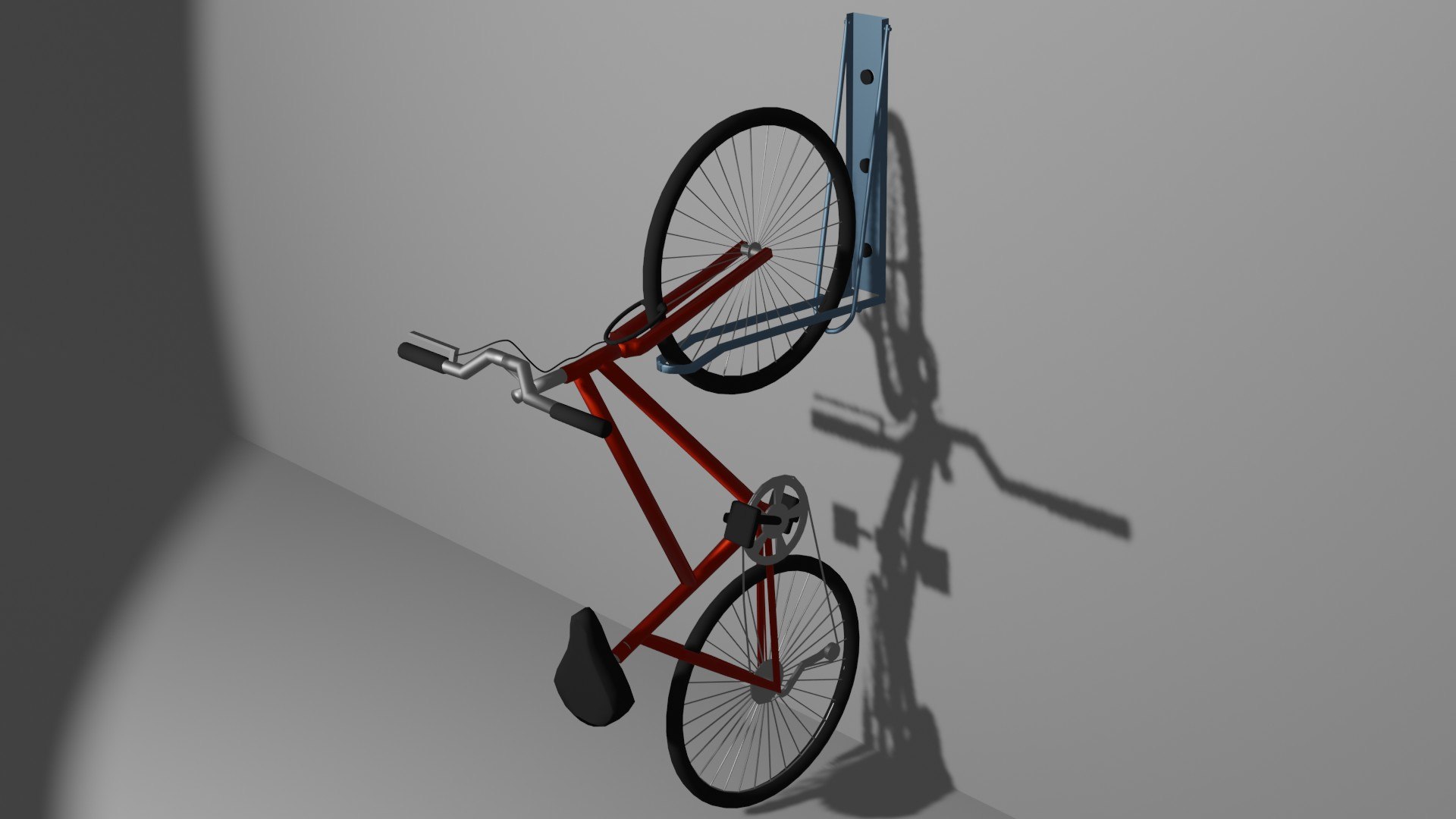 Vertical Bicycle Stand BLEND 3D Model - TurboSquid 2329095
