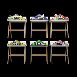 SketchUp Stall Models | TurboSquid