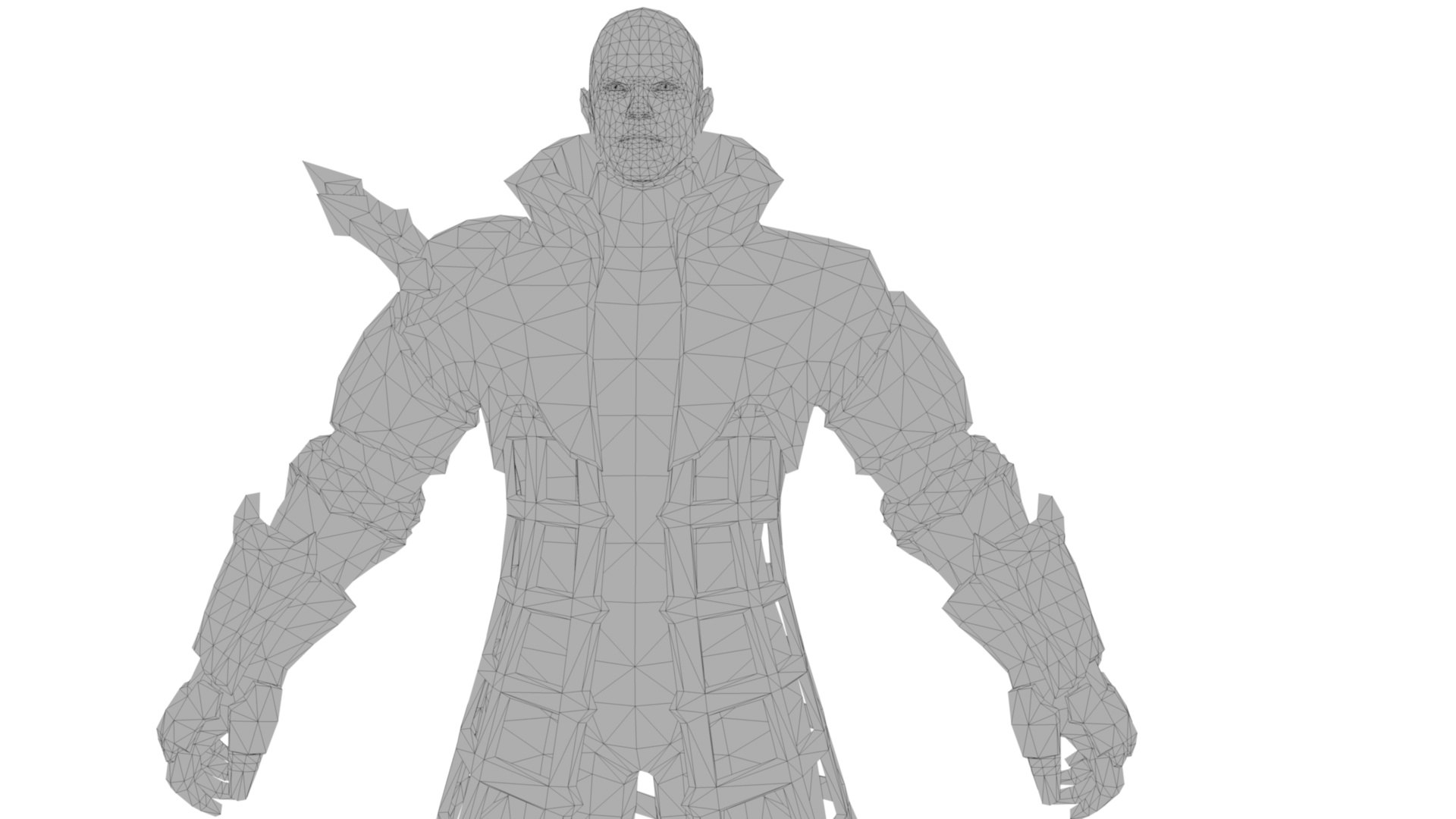 3D Fighter Person - TurboSquid 1834526