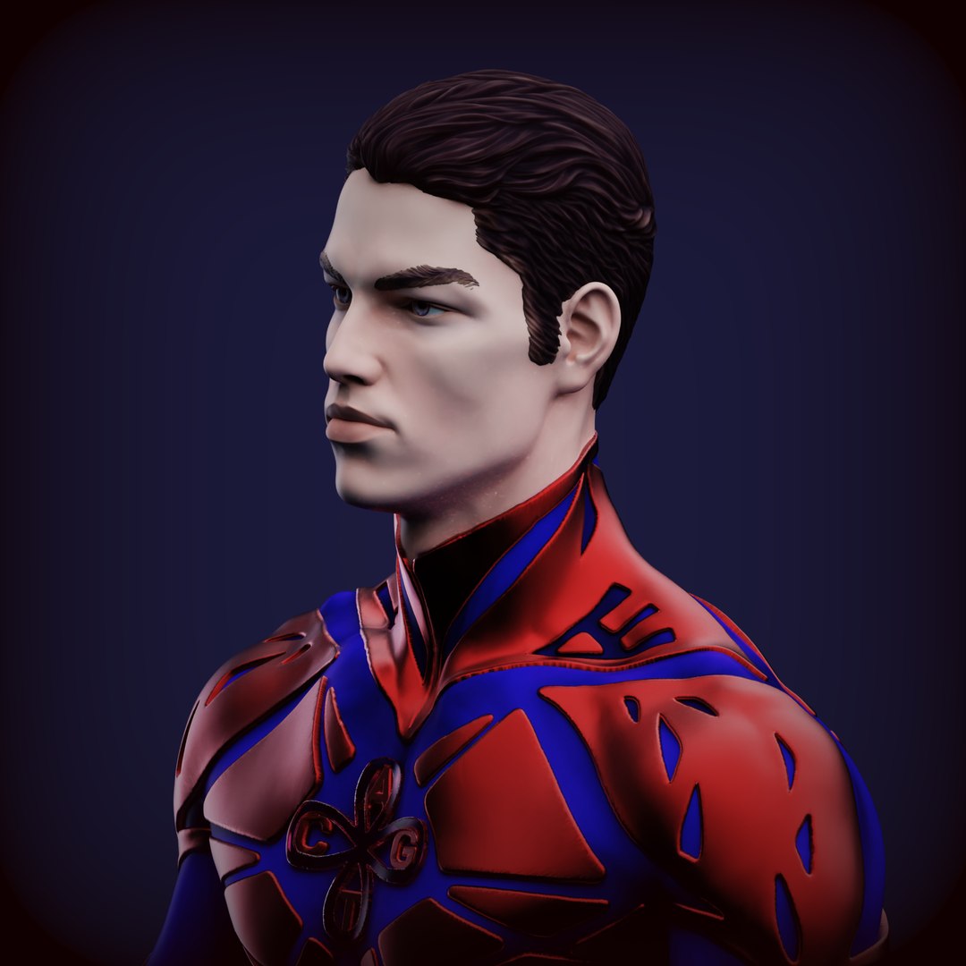 3D Model Phoenix Man Superhero - TurboSquid 2048754