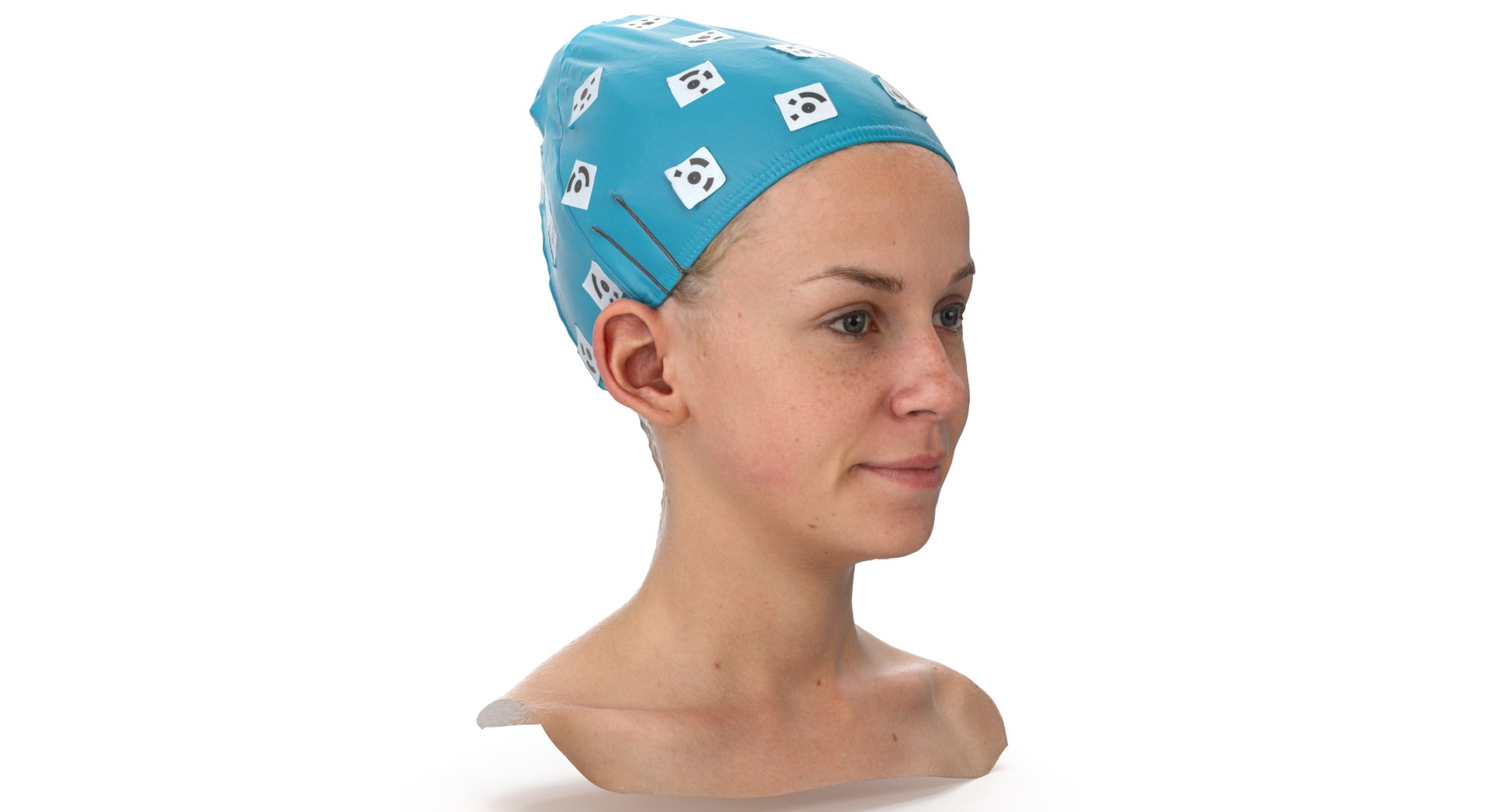 Rhea Human Head Dimpler 3D Model - TurboSquid 1637791