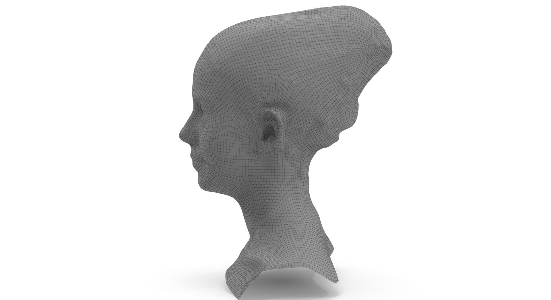 Rhea Human Head Dimpler 3D Model - TurboSquid 1637791