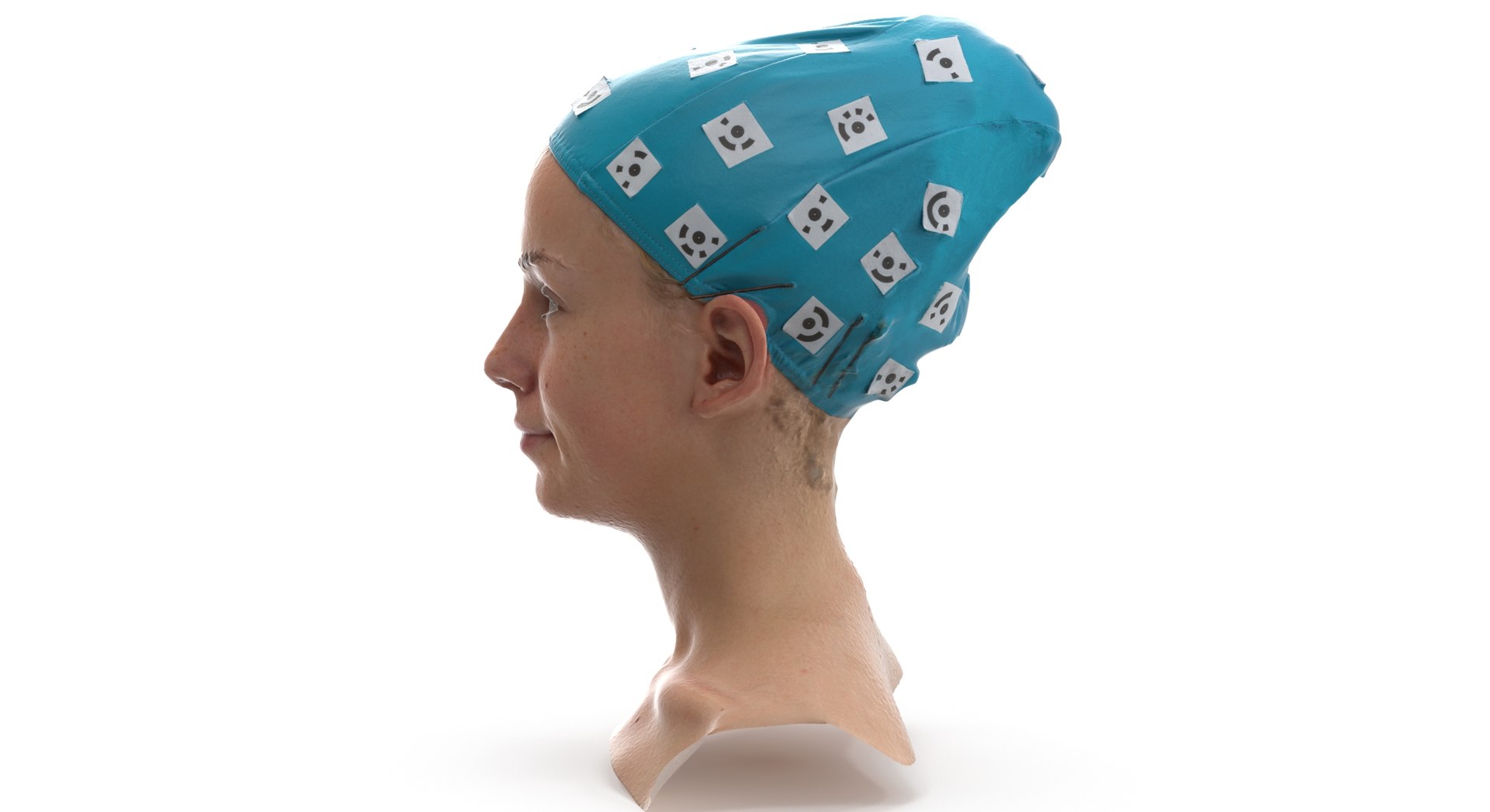 Rhea Human Head Dimpler 3D Model - TurboSquid 1637791