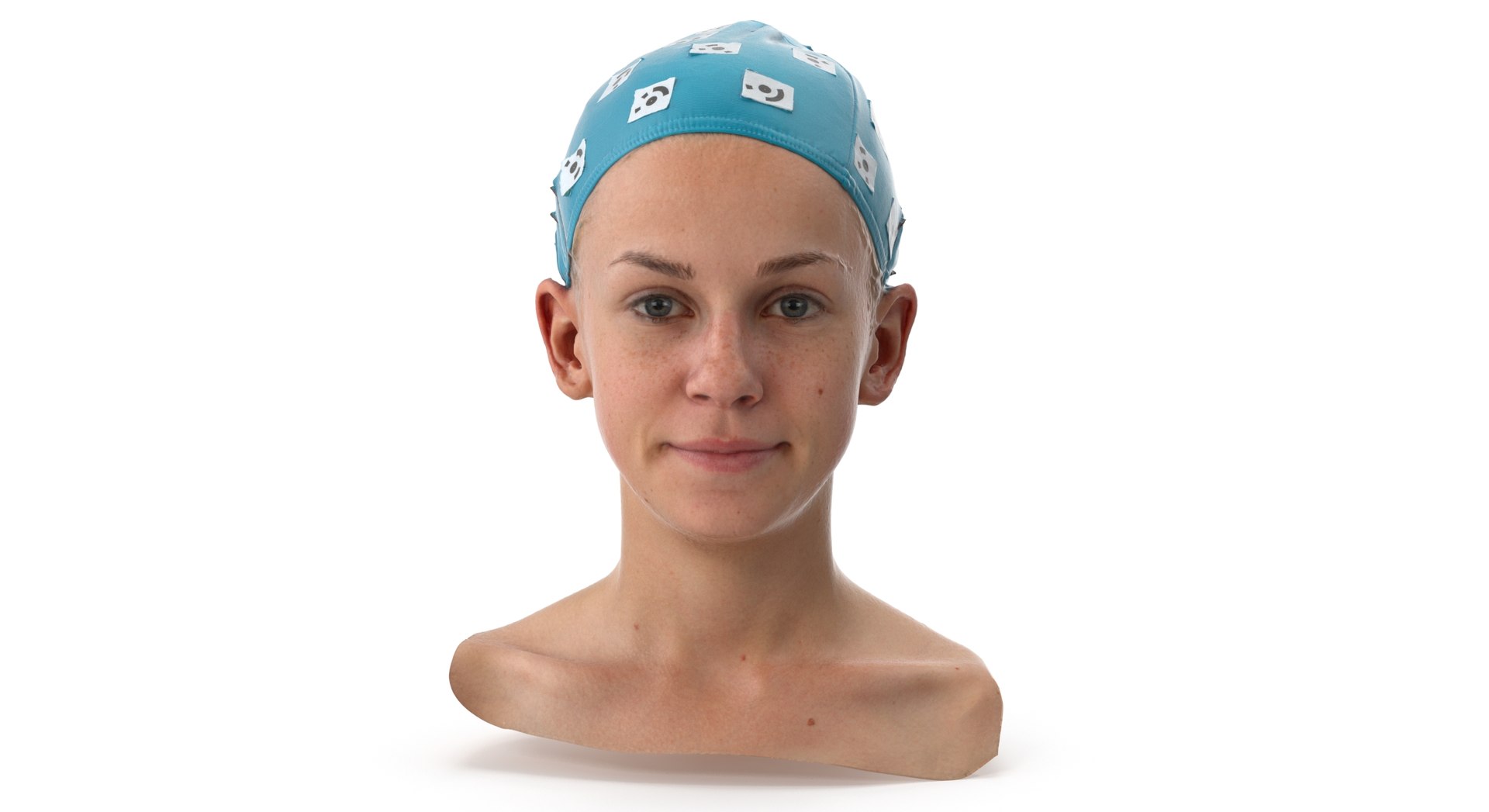 Rhea Human Head Dimpler 3D Model - TurboSquid 1637791