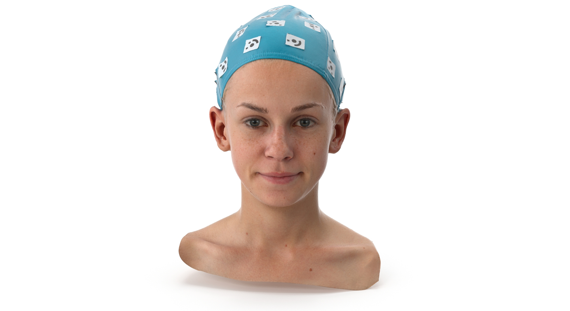 Rhea Human Head Dimpler 3D Model - TurboSquid 1637791