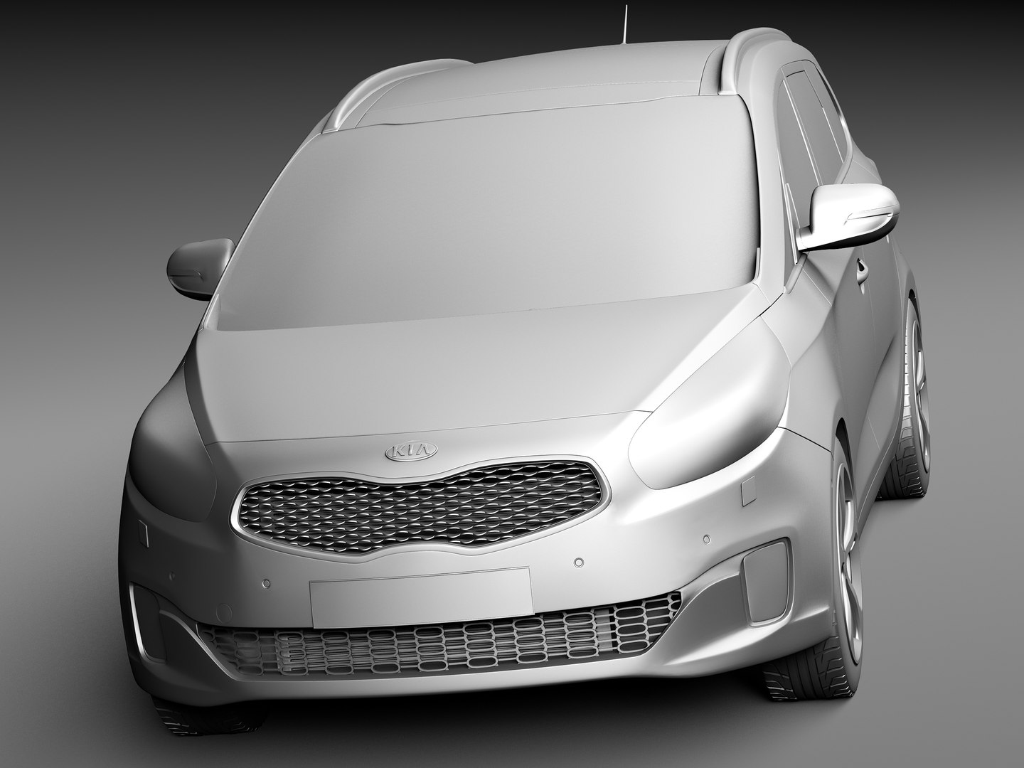 3d 2013 2014 car kia model