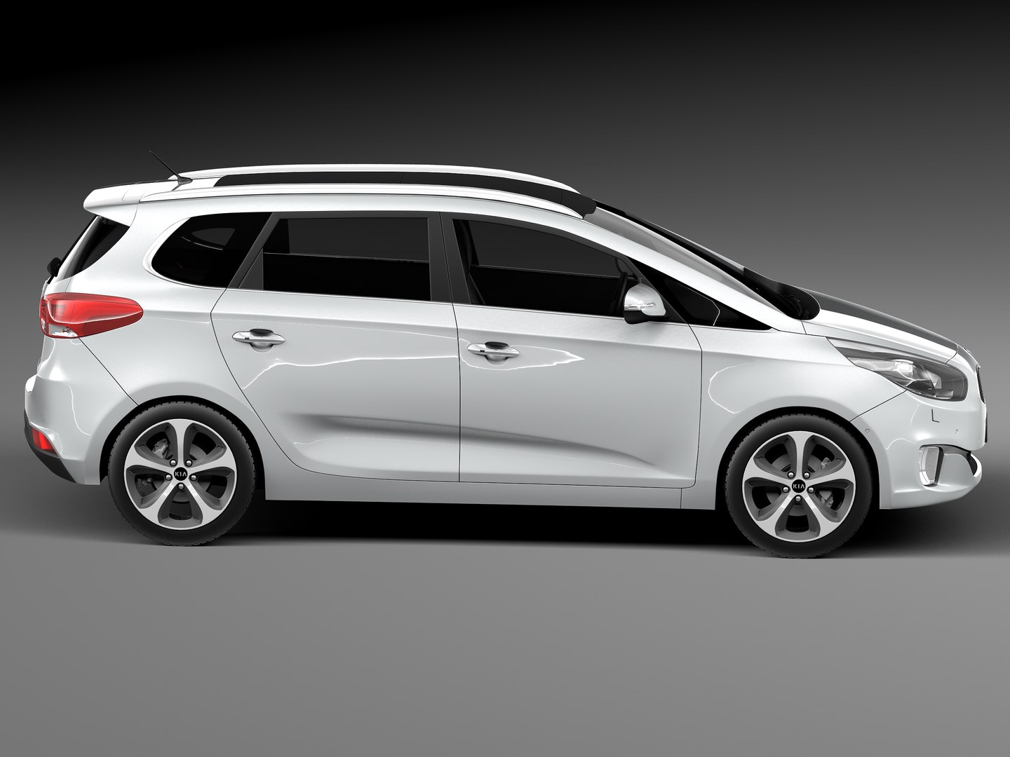 3d 2013 2014 car kia model