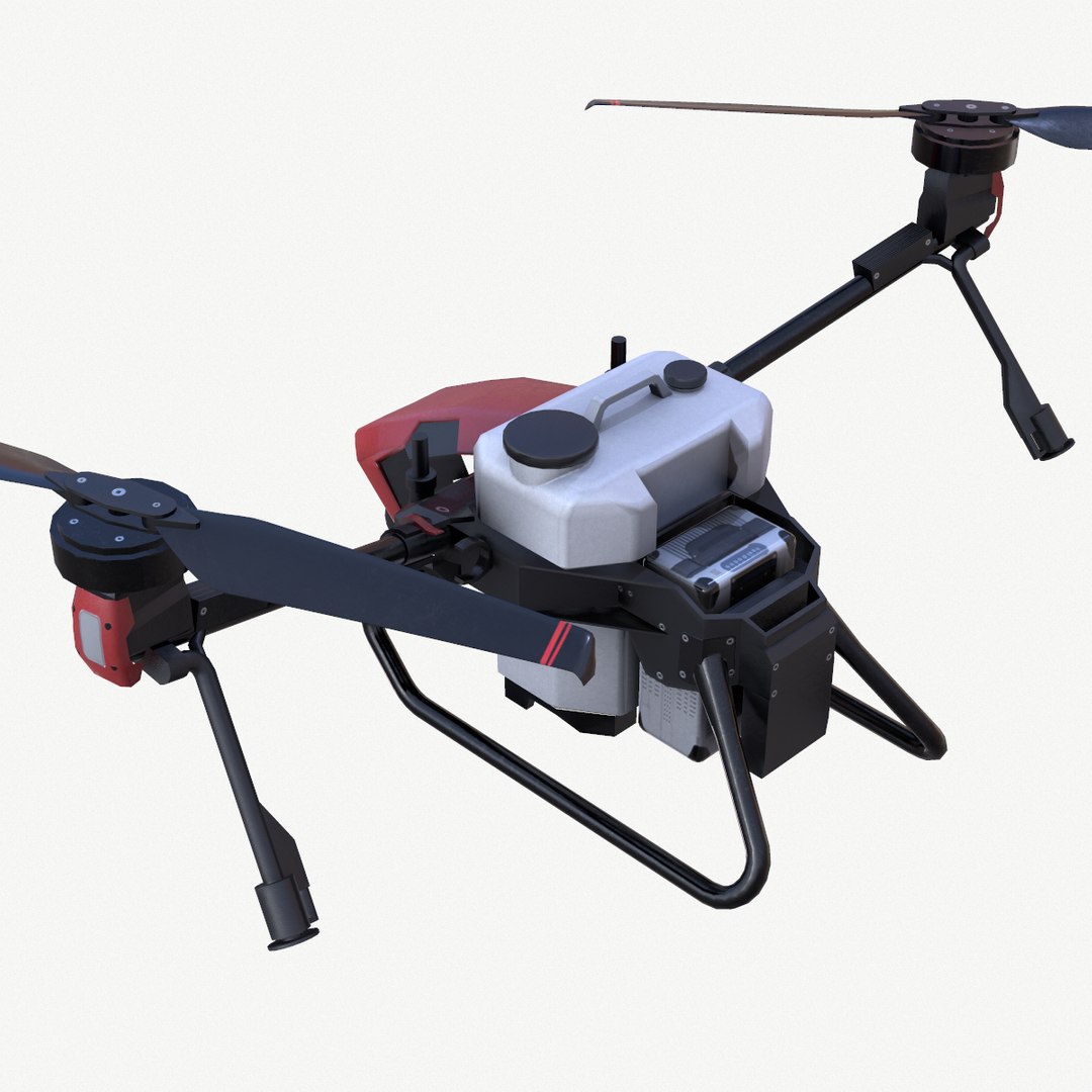 XAG V40 Agricultural Drone 3D Model - TurboSquid 2030338