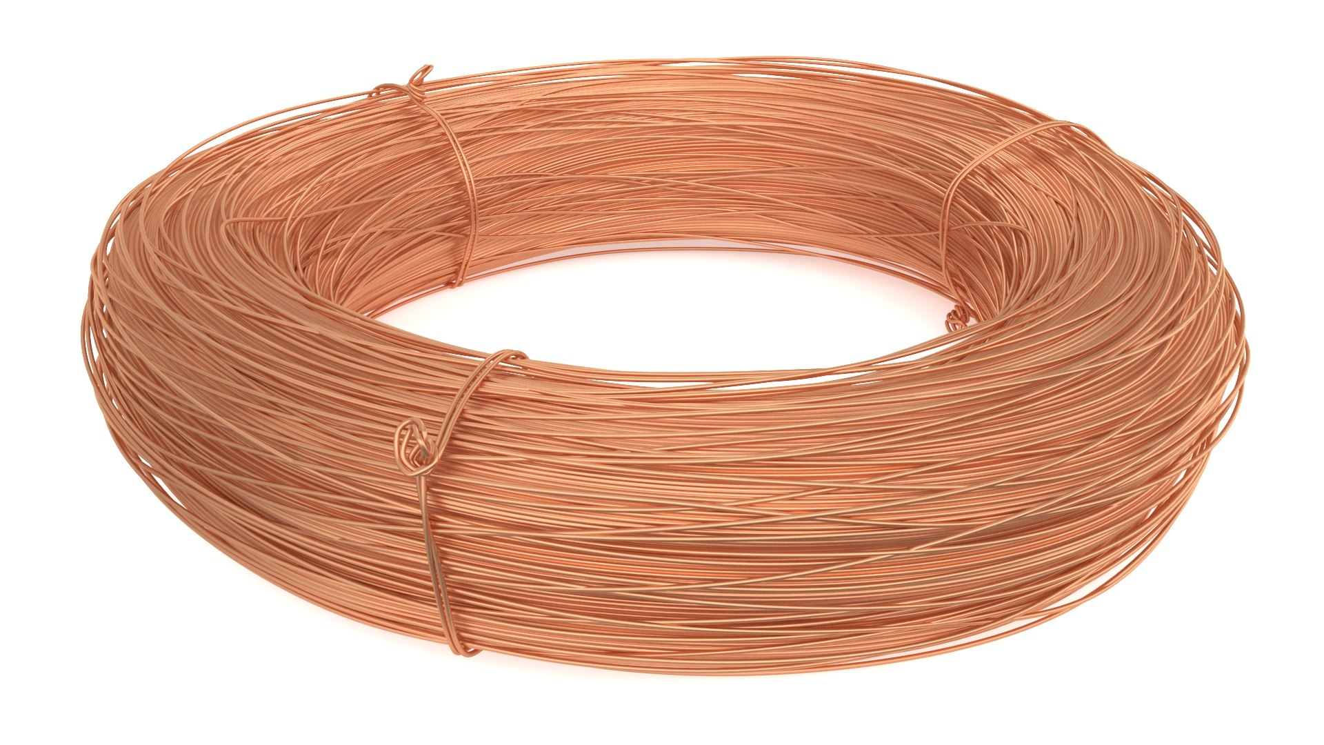 3D Cooper Wire Coil - TurboSquid 2185966