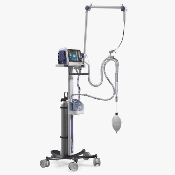 modelo 3d Aparato de ventilación mecánica HAMILTON-C1 - TurboSquid 2230750