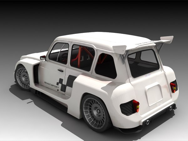 modelo 3d Trofeo Renault 4 - TurboSquid 1156456