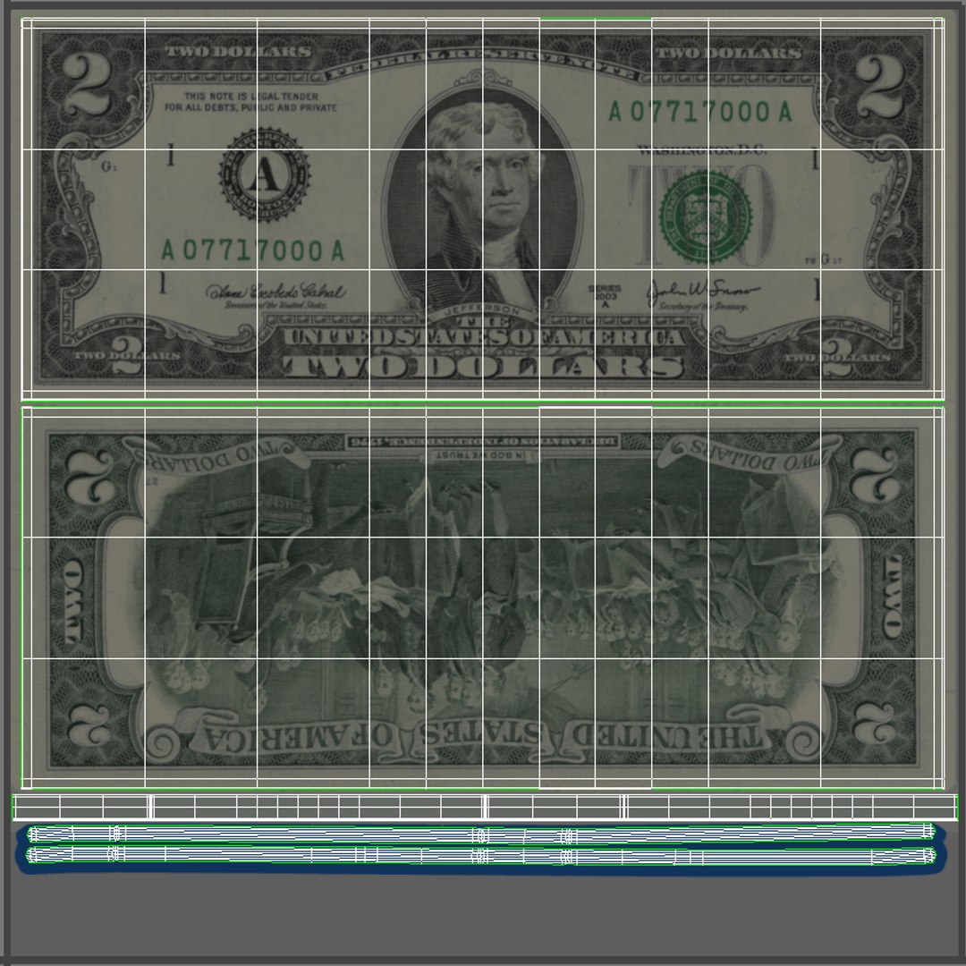 3D Model Dollars Bills - TurboSquid 1615801