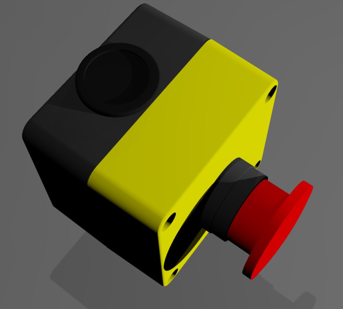 3d Emergency Stop Model