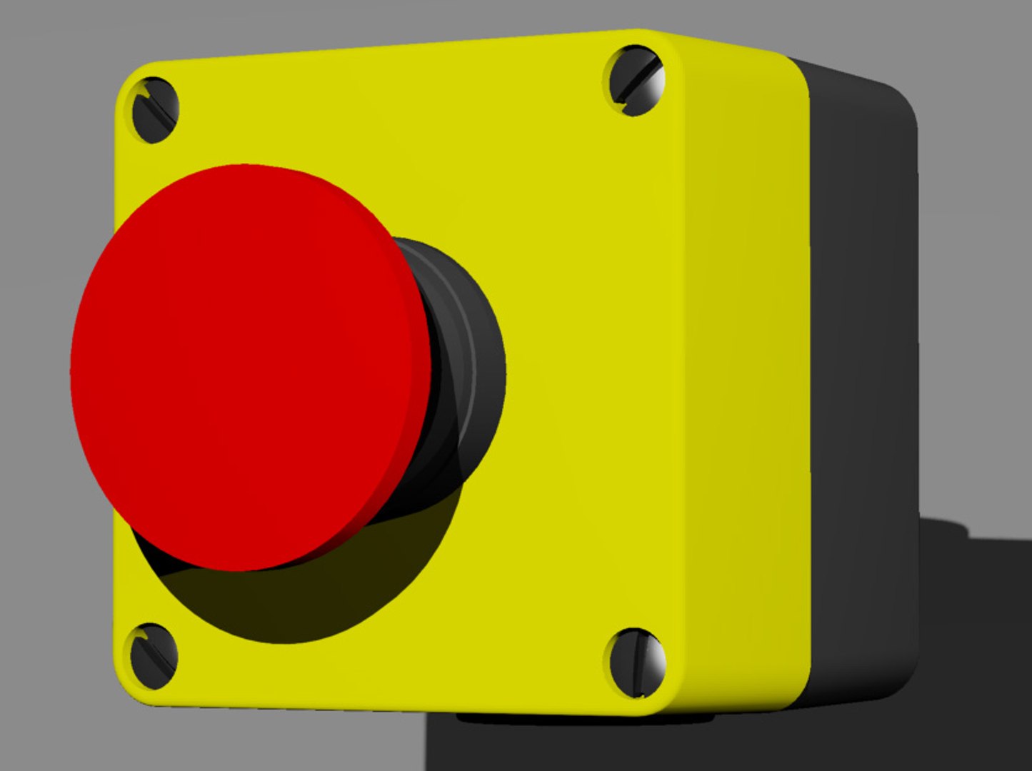 3d Emergency Stop Model