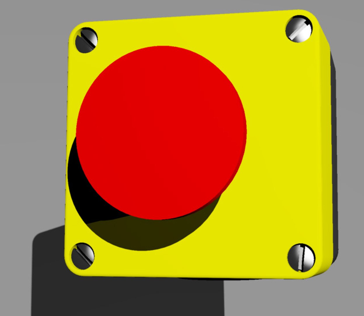 3d Emergency Stop Model