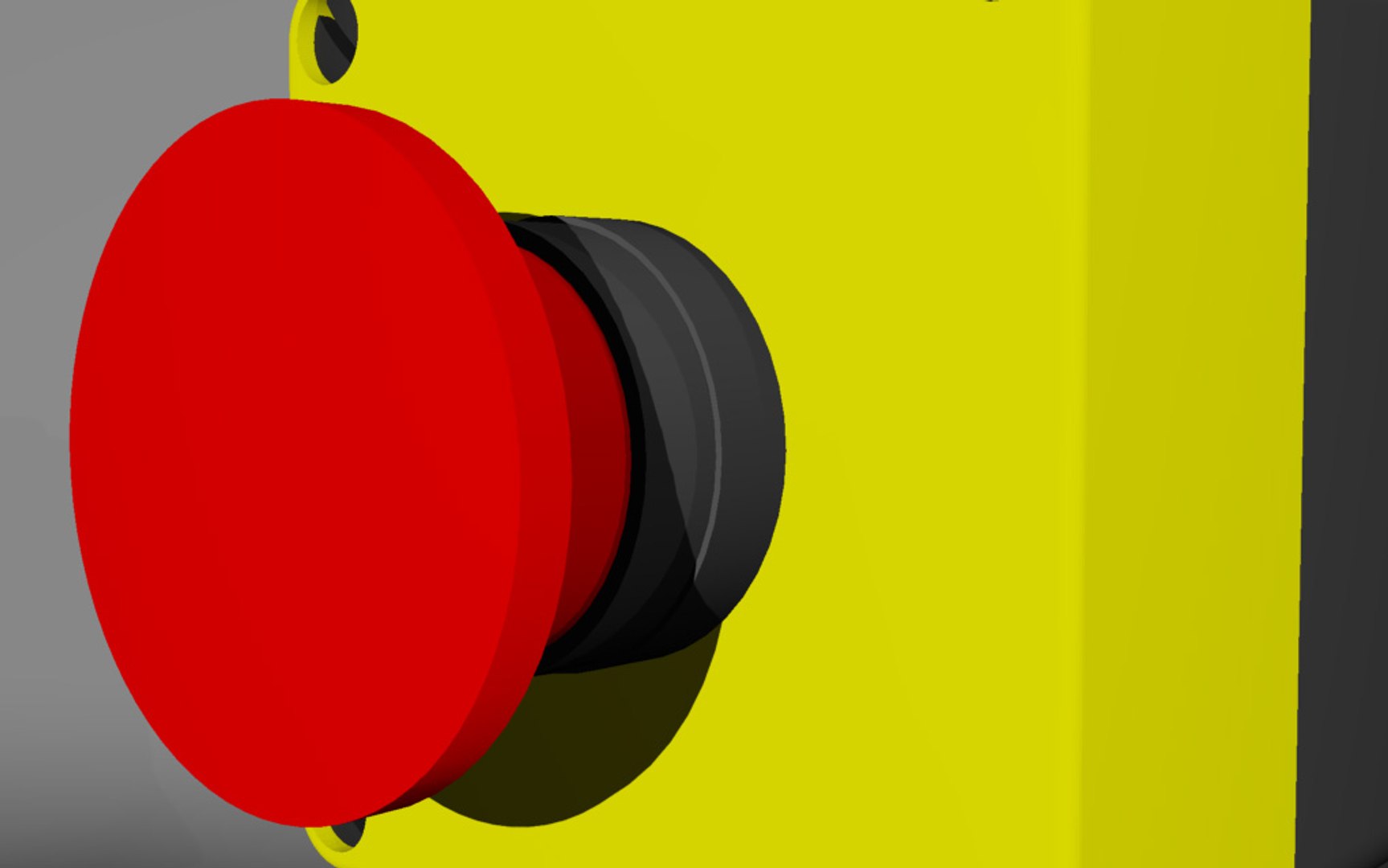 3d Emergency Stop Model