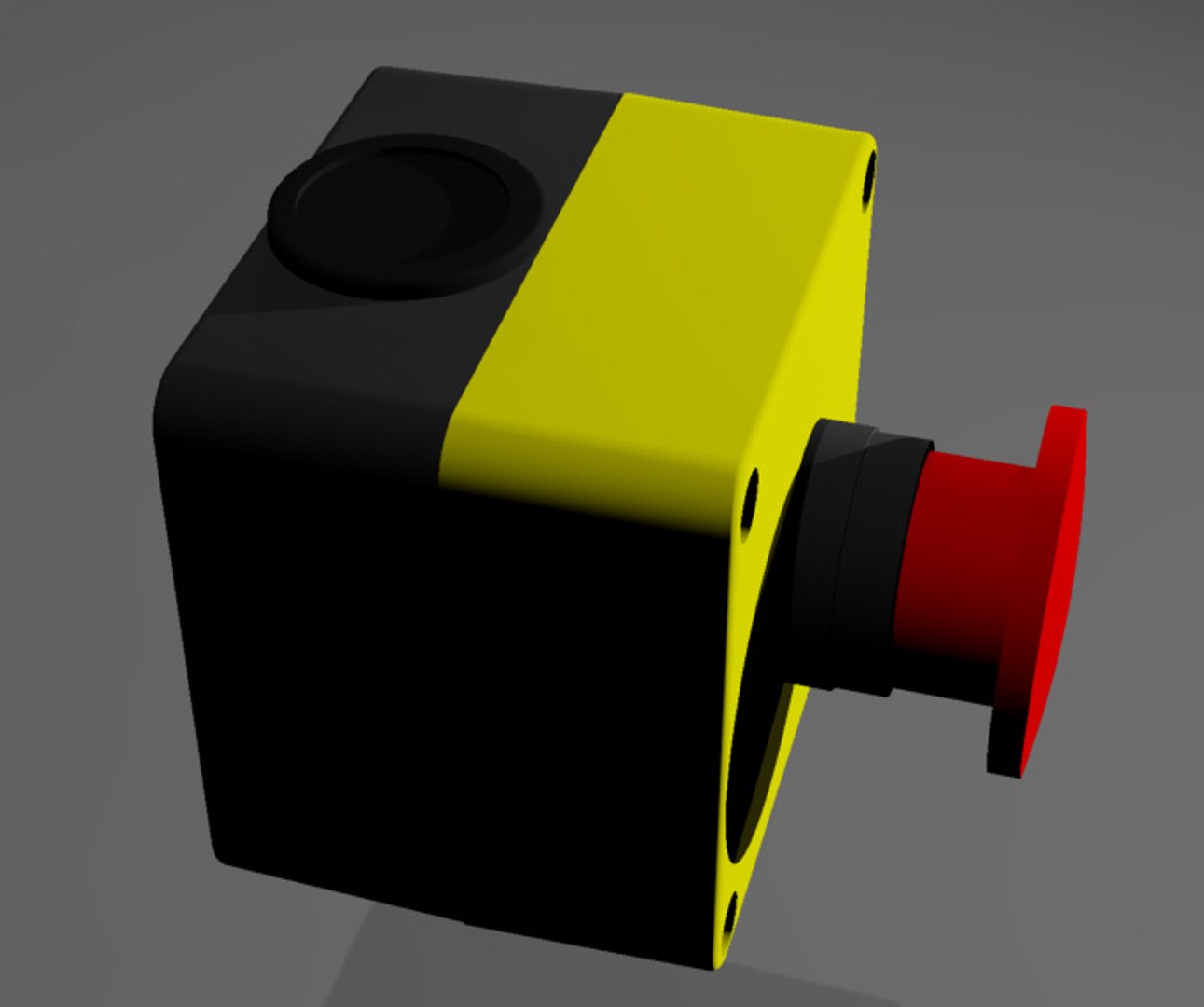 3d Emergency Stop Model