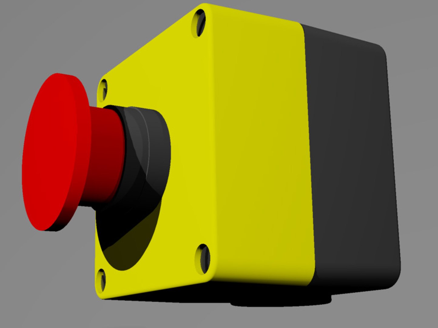 3d Emergency Stop Model