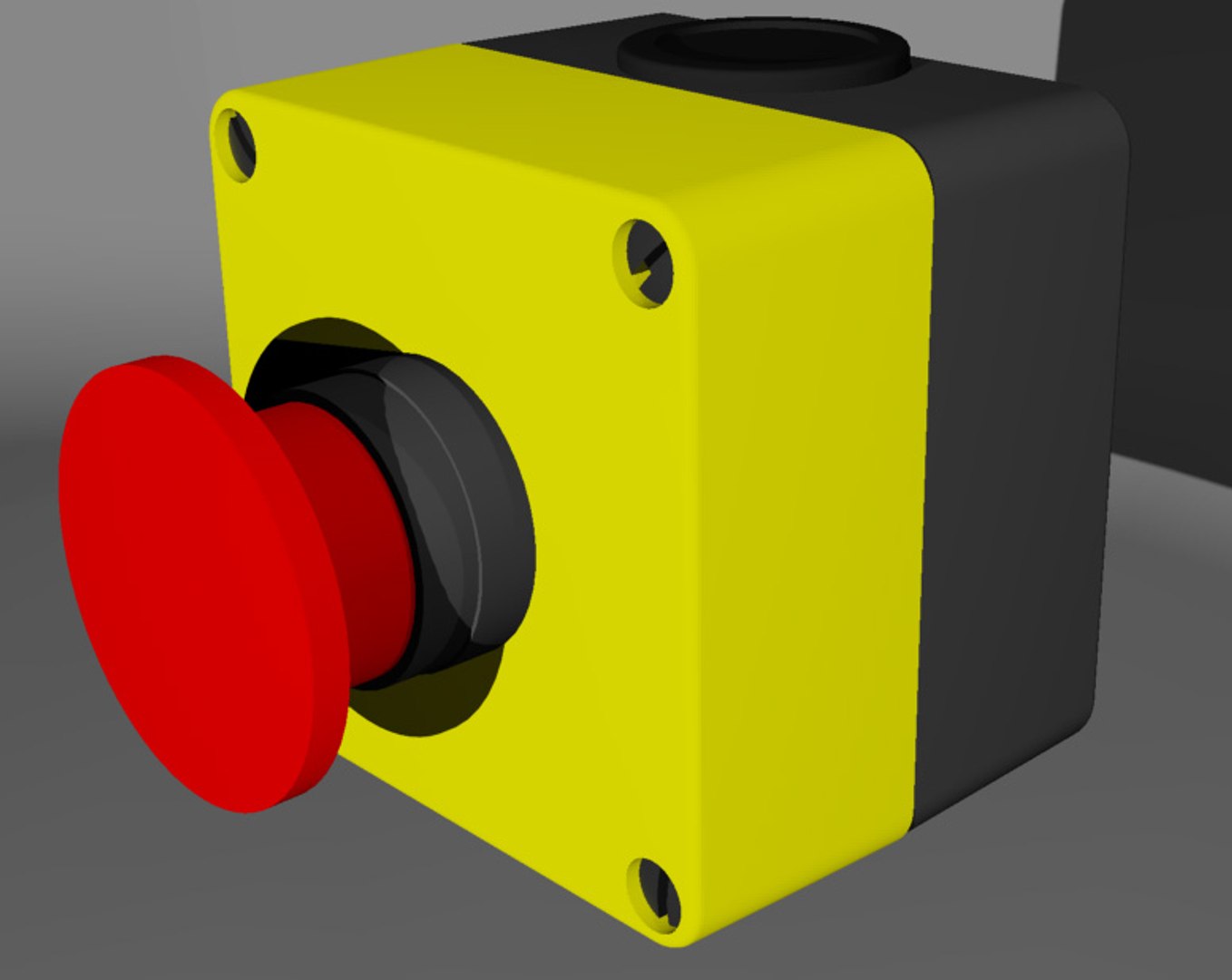 3d Emergency Stop Model