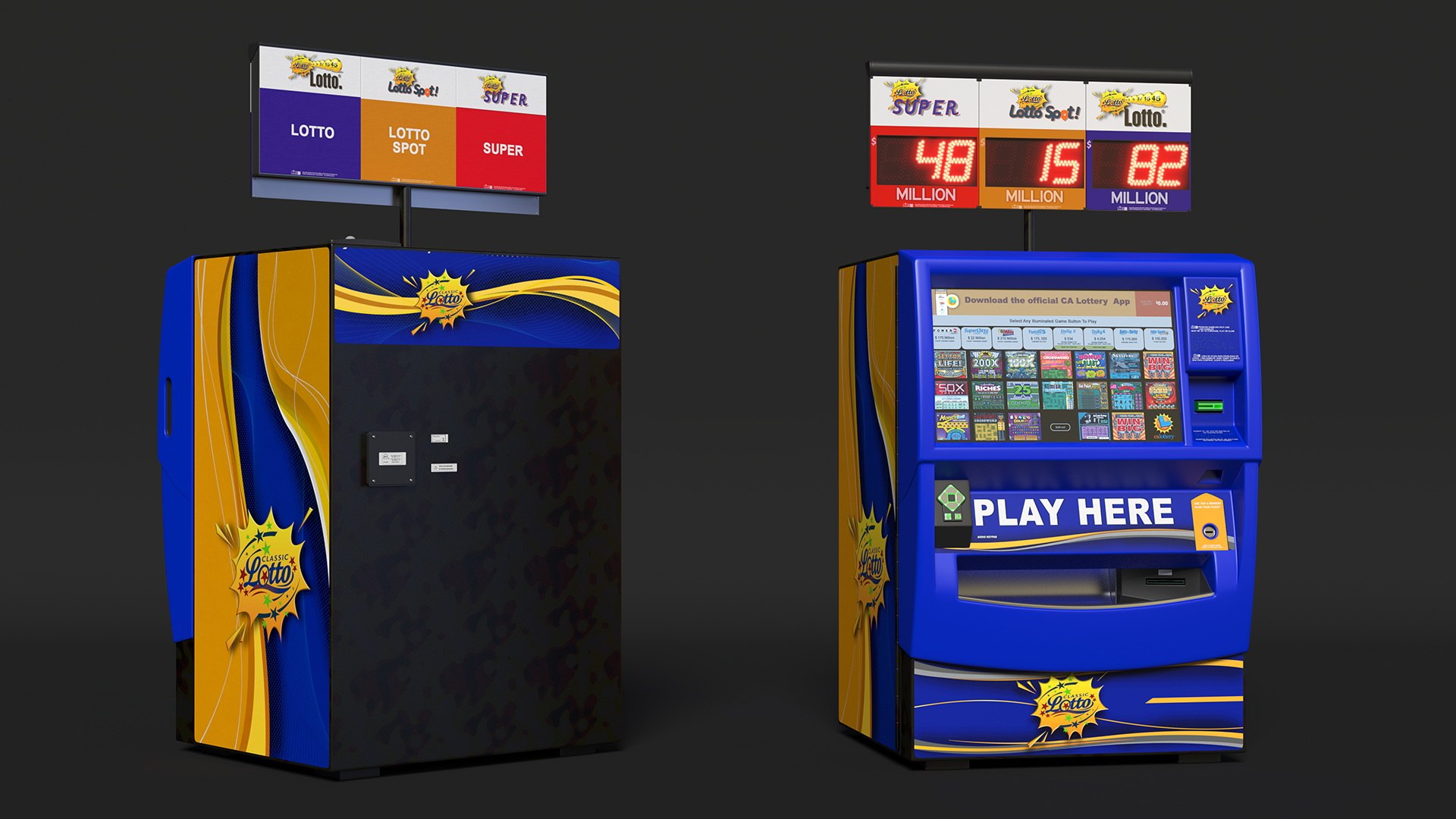 3D Lottery Machine Model - TurboSquid 2042685