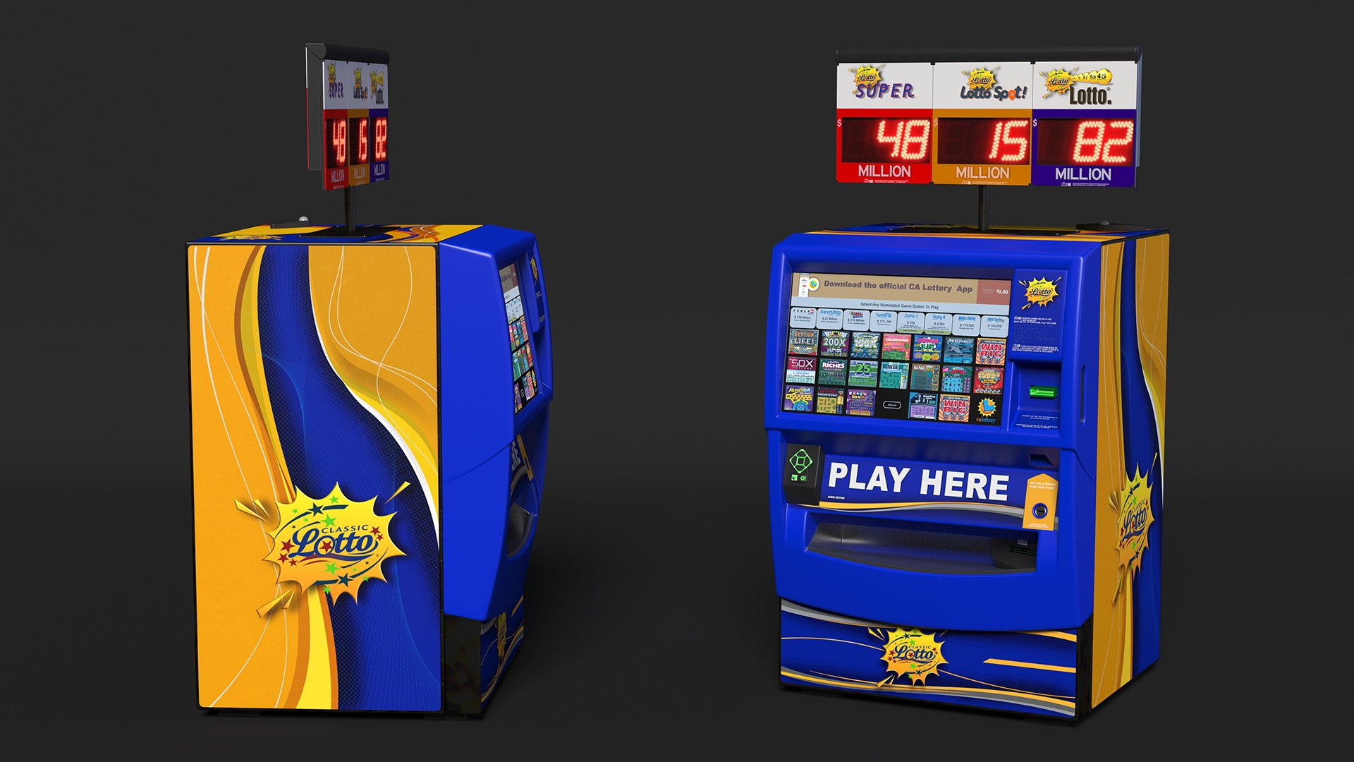 3D Lottery Machine Model - TurboSquid 2042685
