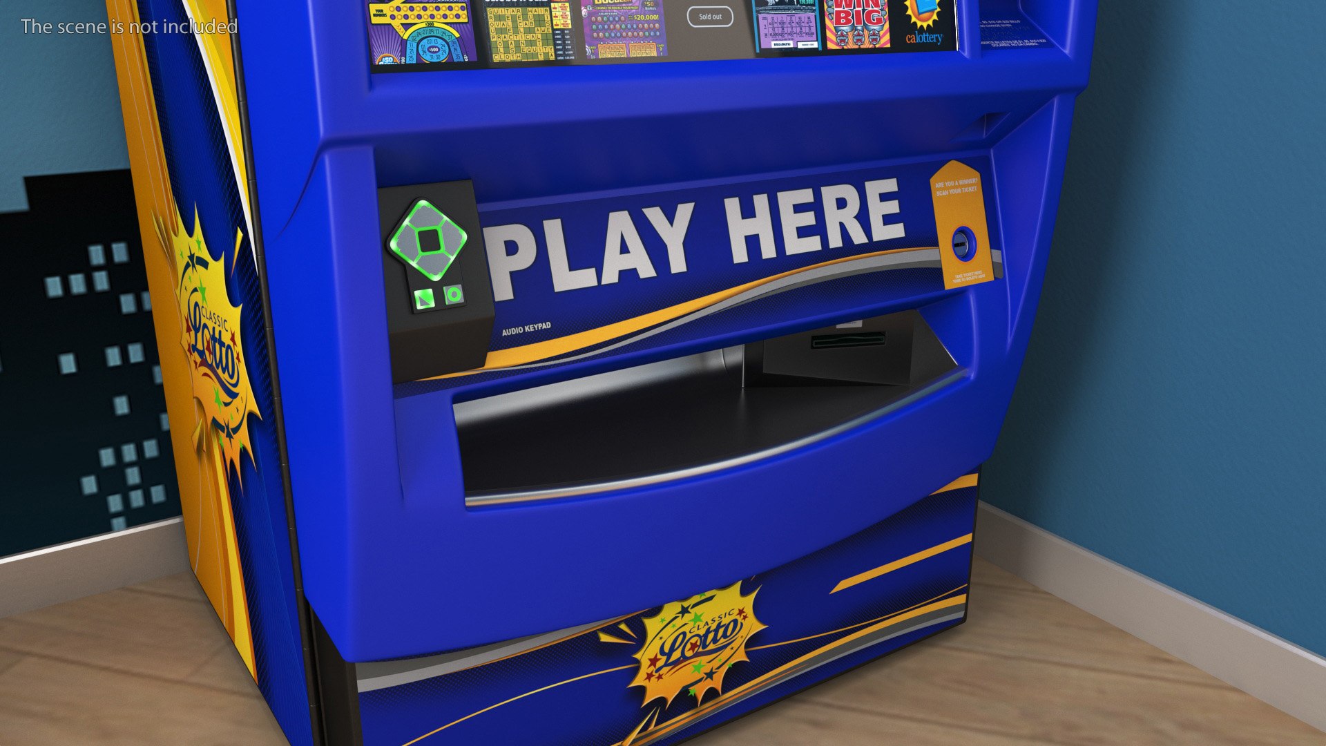 3D Lottery Machine Model - TurboSquid 2042685