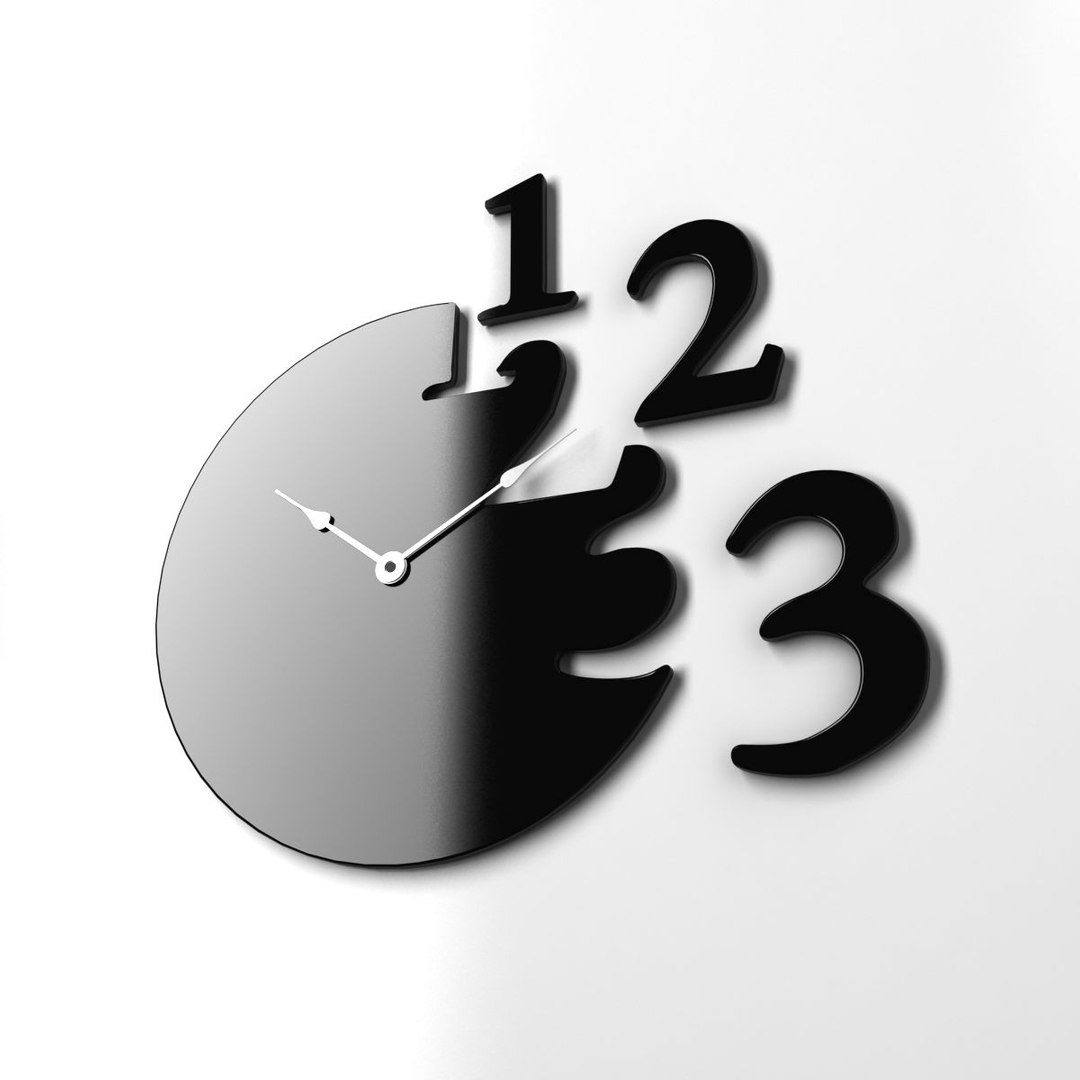 3ds Max Modern Wall Clock