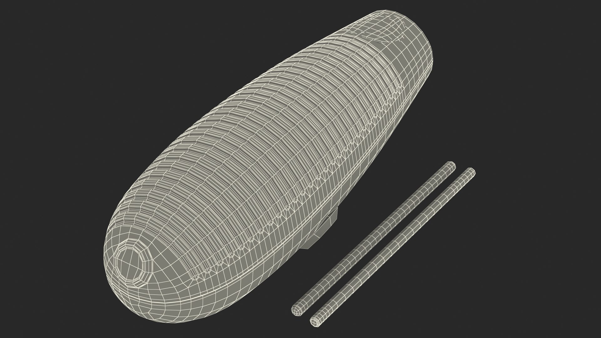 3D Model Samba Percussion Instrument Scraper - TurboSquid 1645904