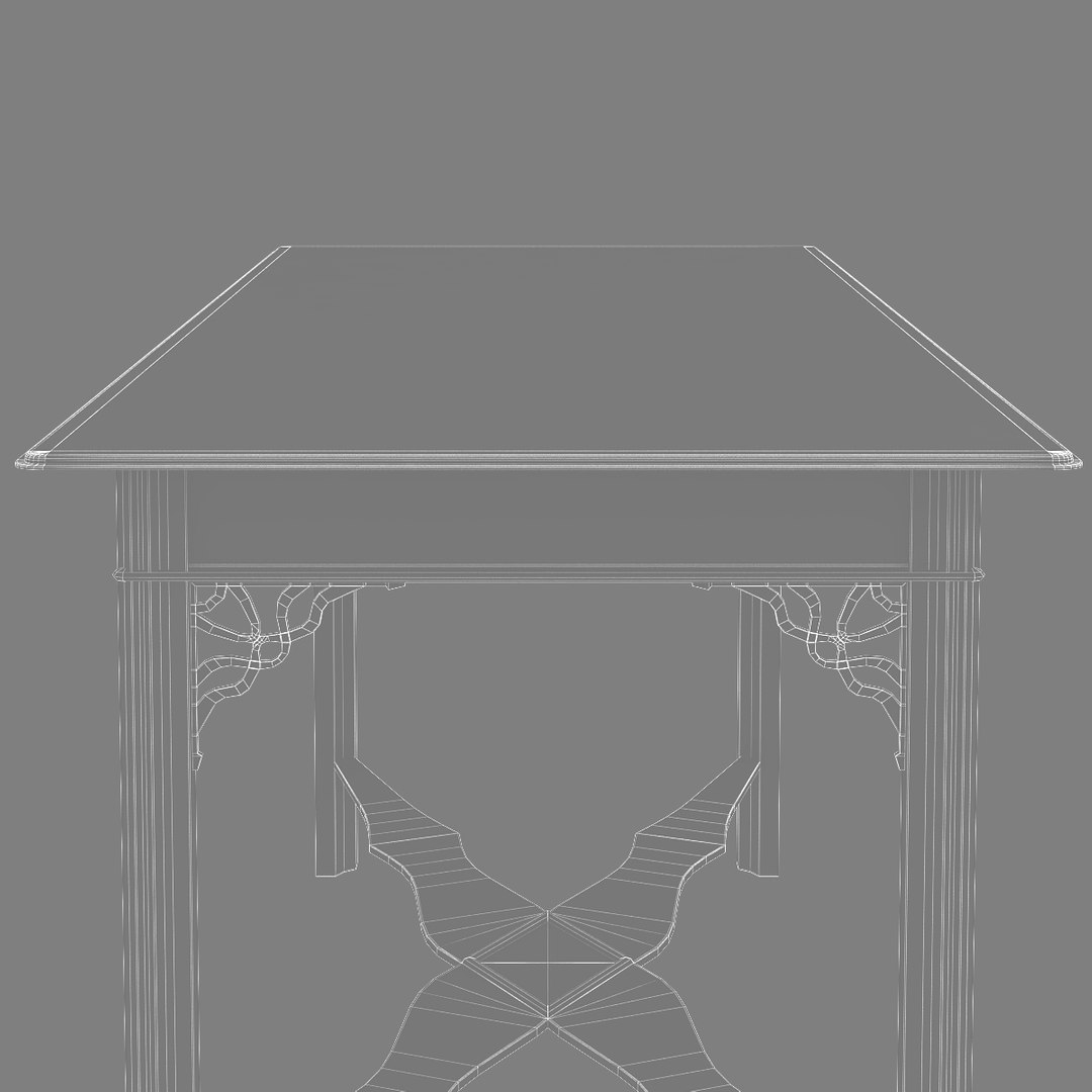 3ds Max George Iii Table