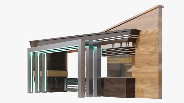 Entrance gate 3D model - TurboSquid 1437013