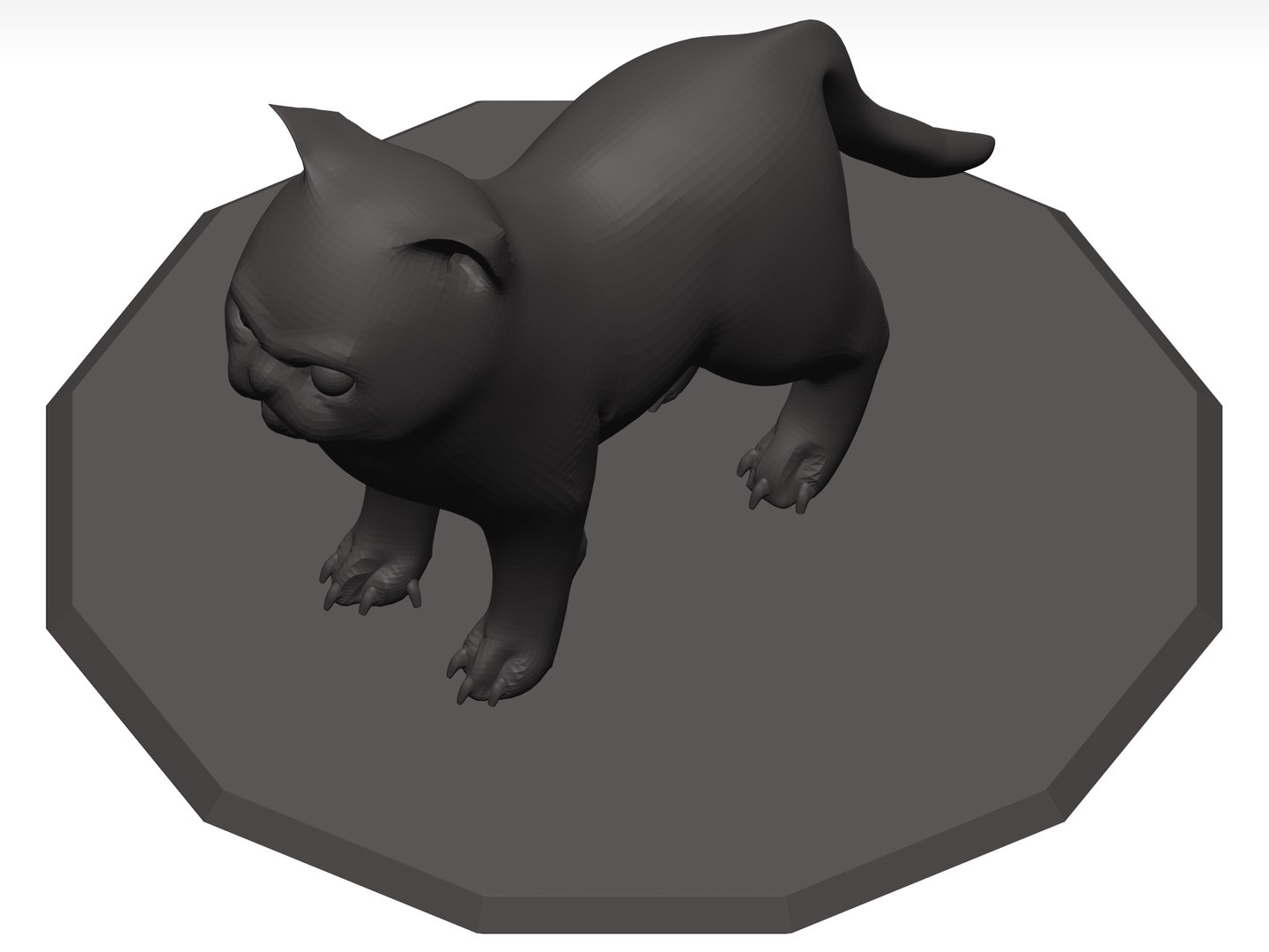 Cat Stl 3D Model - TurboSquid 1774139