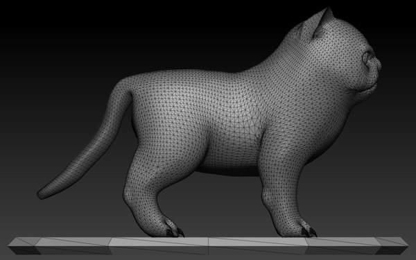Cat Stl 3D model - TurboSquid 1774139