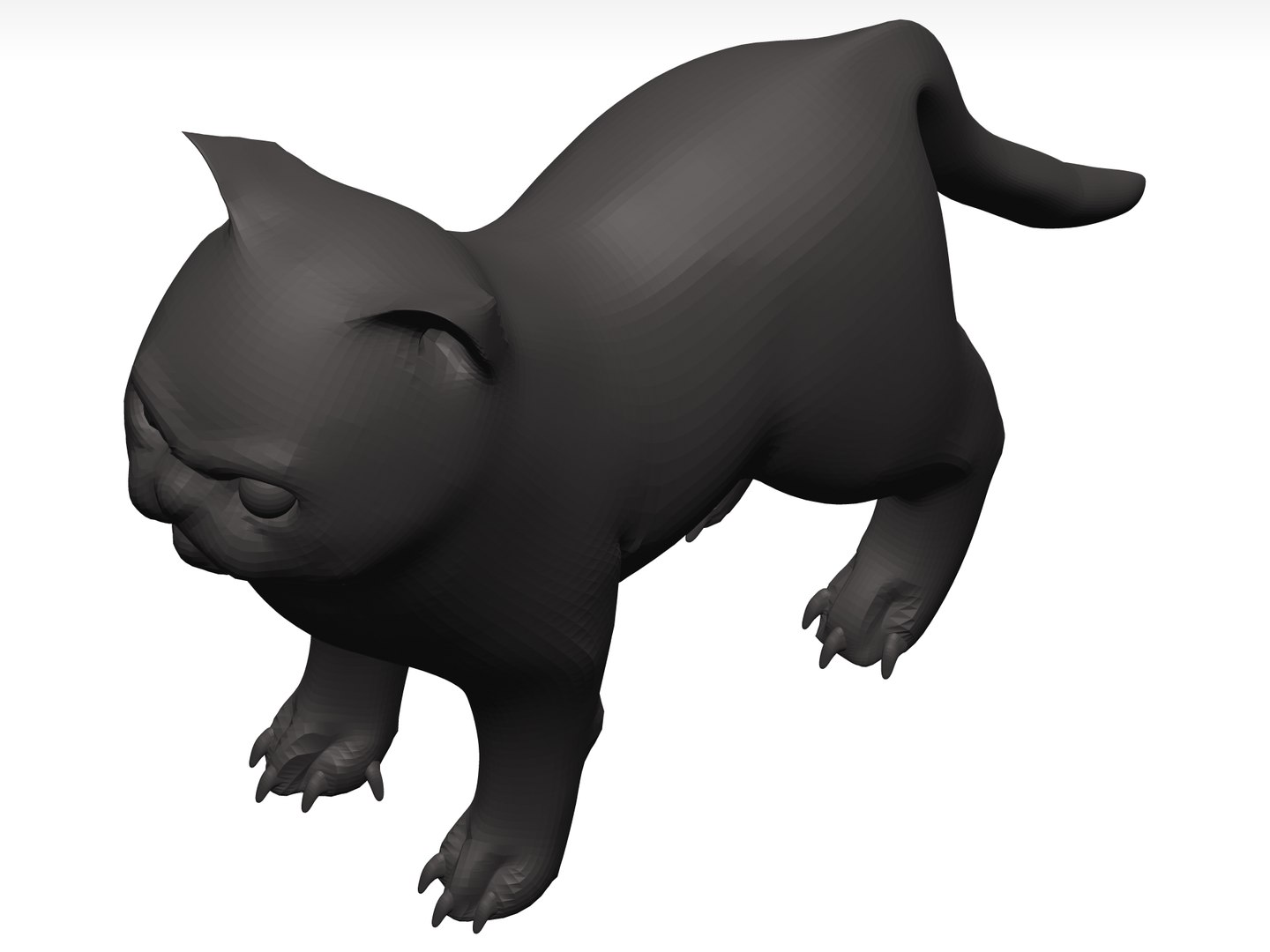 Cat Stl 3D Model - TurboSquid 1774139