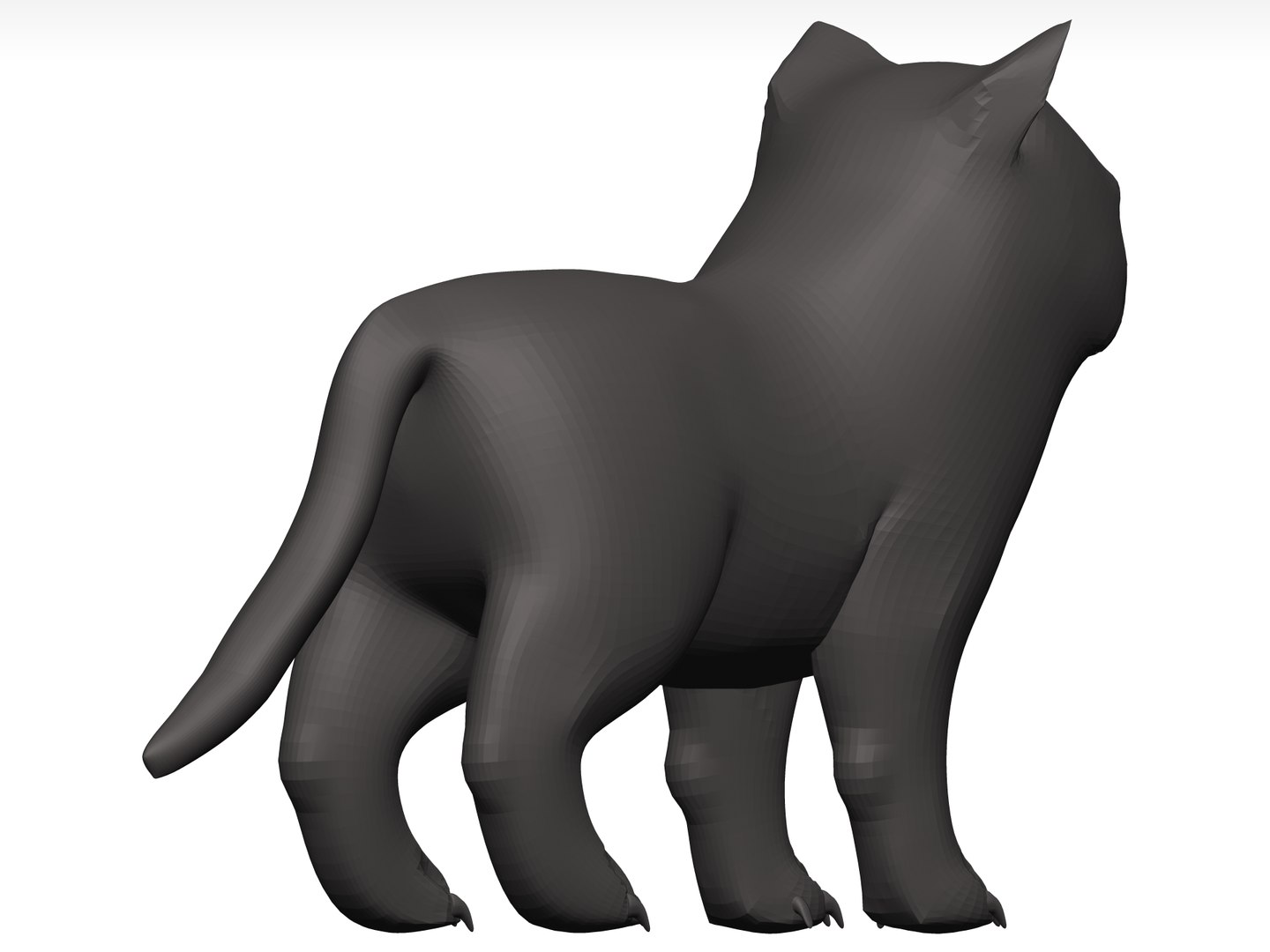 Cat Stl 3D Model - TurboSquid 1774139
