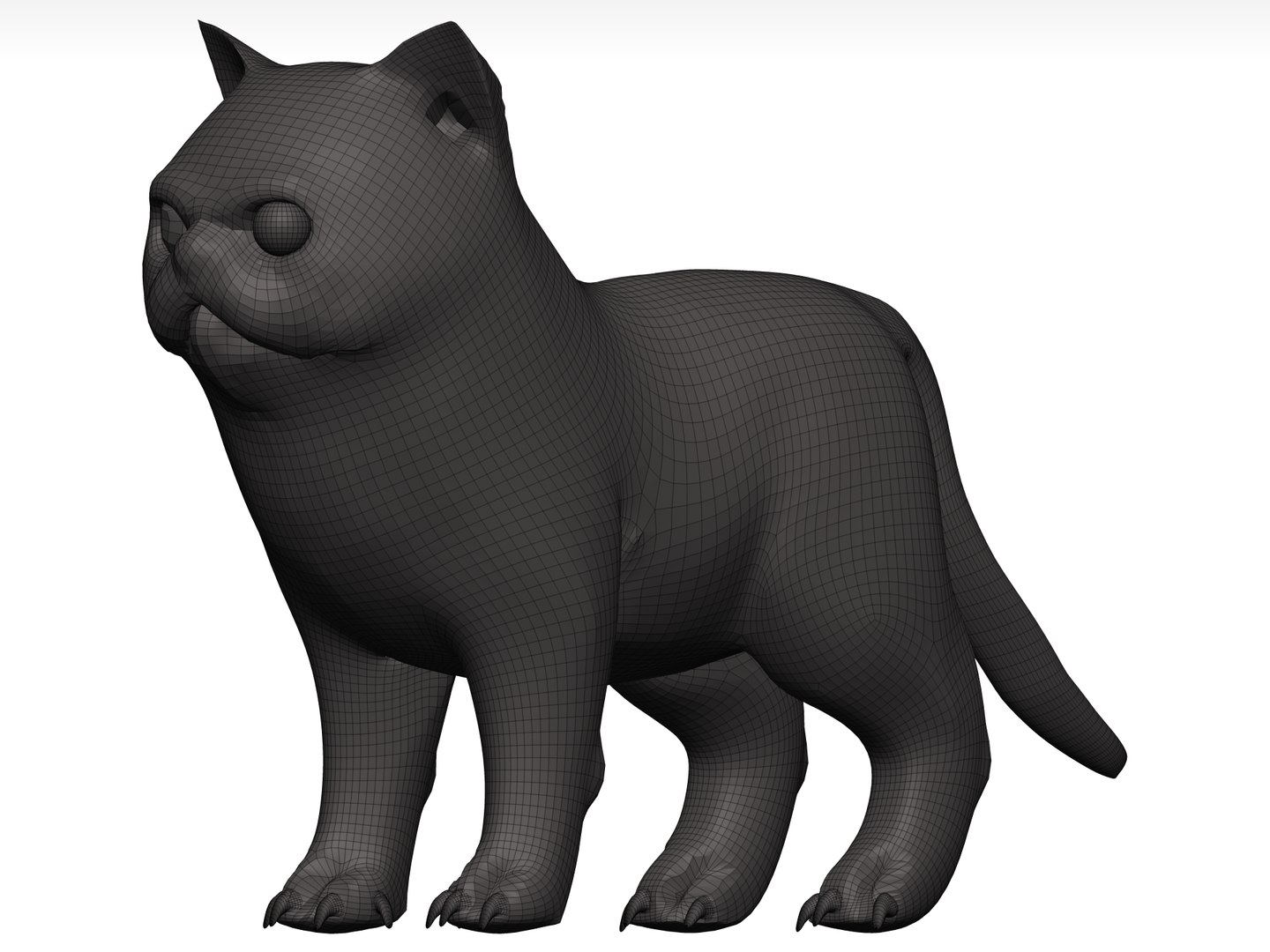 Cat Stl 3D Model - TurboSquid 1774139